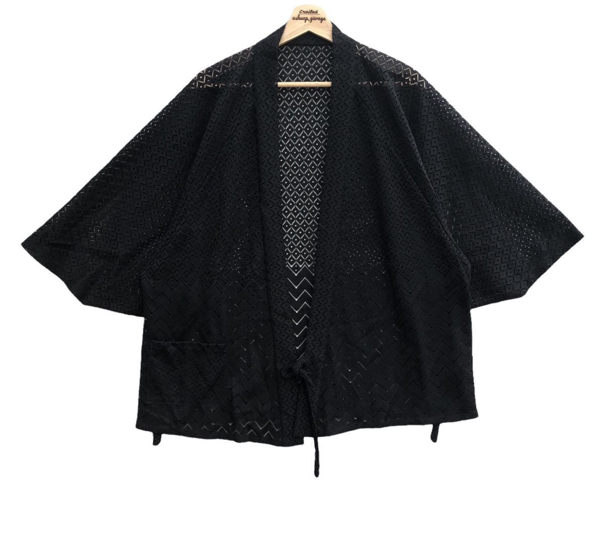 Designer × Japanese Brand Japanese Traditional Kimono Haori Hanten Two ...