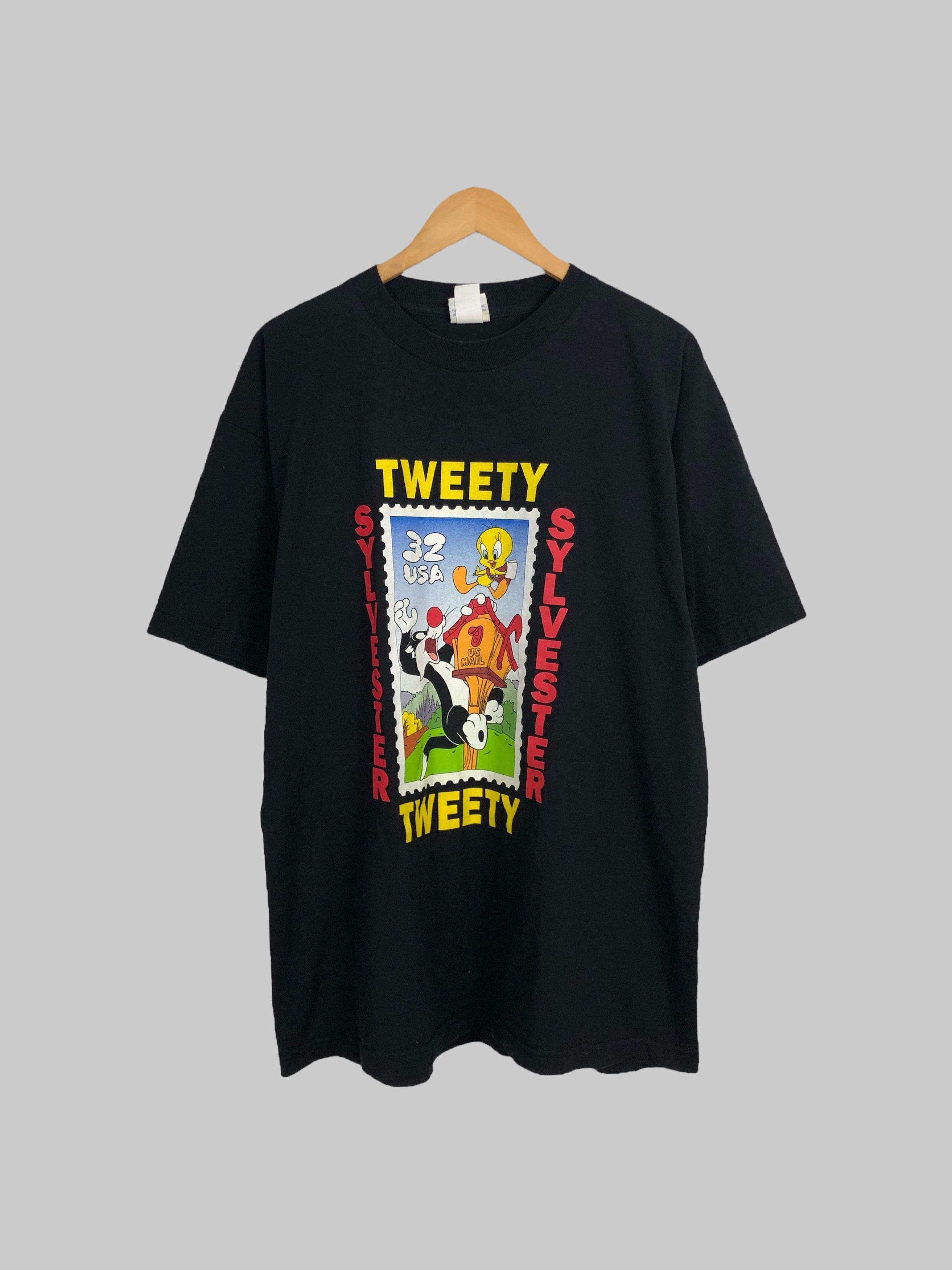 Cartoon Network × Vintage × Warner Bros Vintage 1997 Tweety Sylvester ...