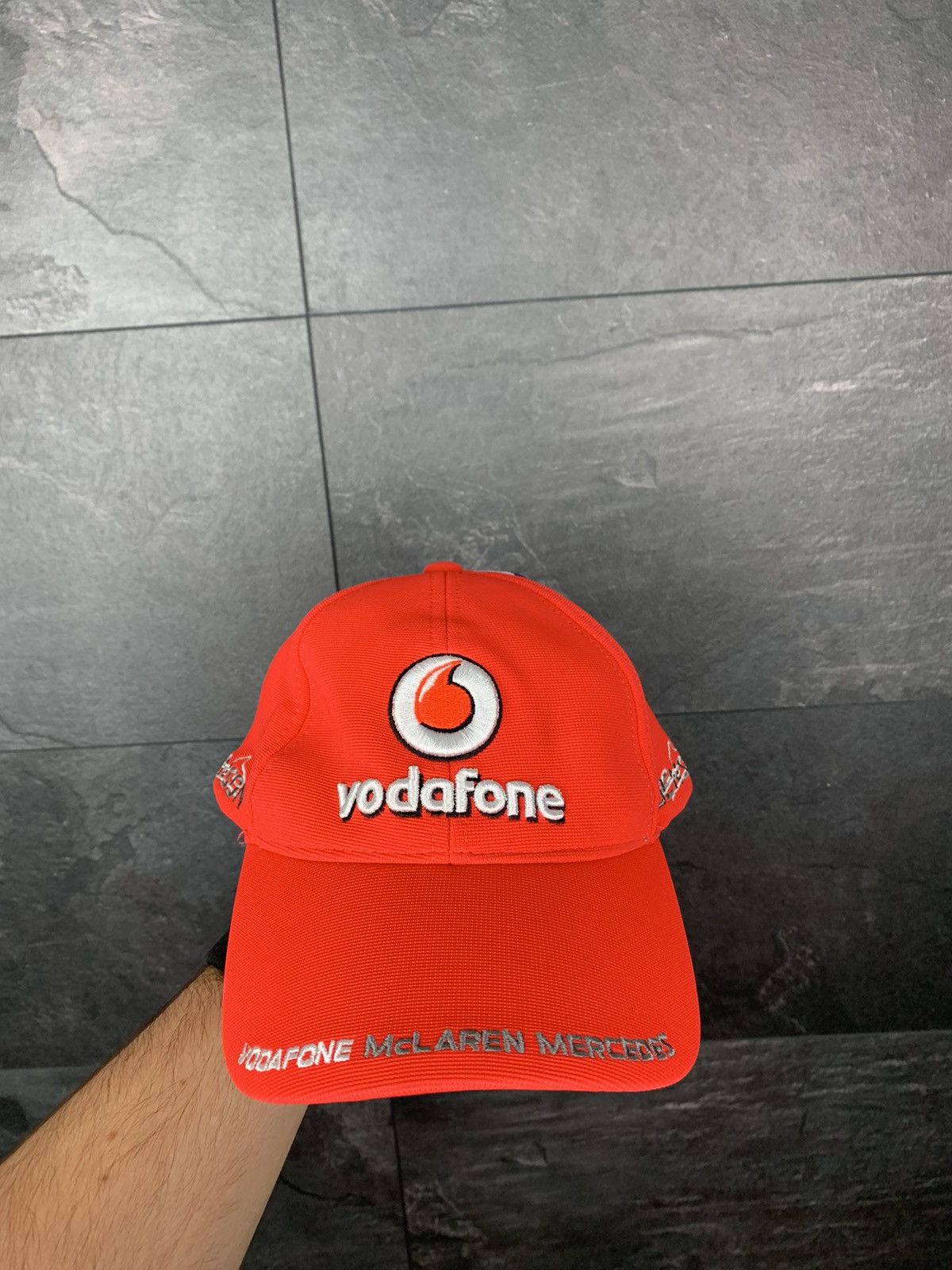 Malcolm McLaren × Mercedes Benz × Racing Vodafone McLaren Mercedes Cap ...