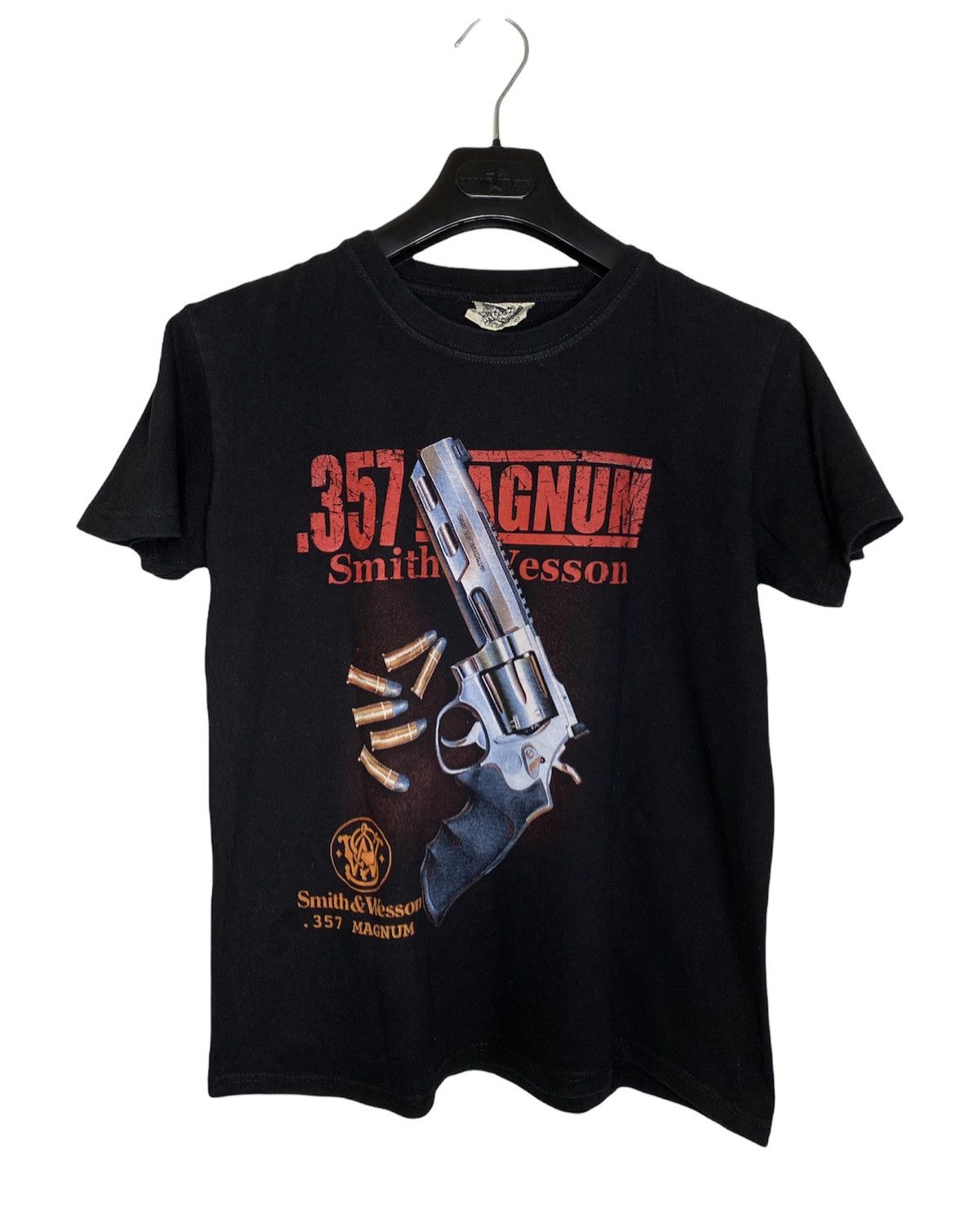 Streetwear × Vintage Vintage Smith & Wesson .357 Magnum T-shirt | Grailed