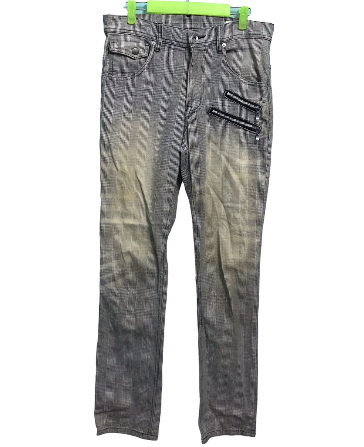 Japanese Brand Semantic Design Faded Checked | Grailed