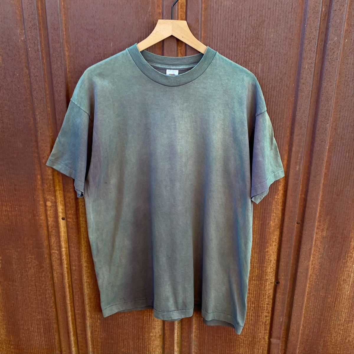 Vintage Vintage Thrashed Faded Blank Tee T-Shirt Single Stitch 90s | Grailed