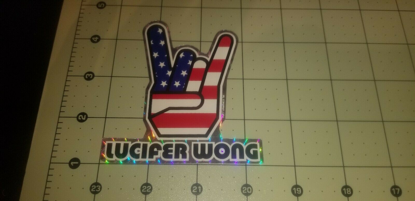 Archival Clothing × Fuct Deadstock 90s Fuct Lucifer Wong Band Sticker ...