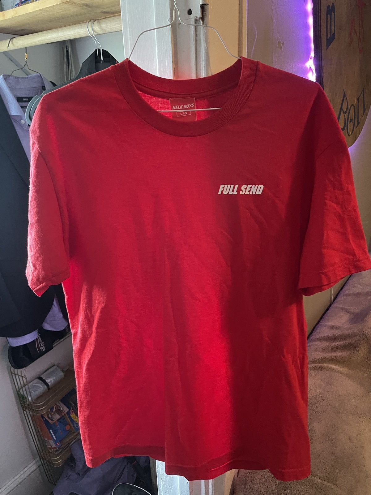 Full Send by Nelk Boys Full Send Pocket Logo - Brand New | Grailed