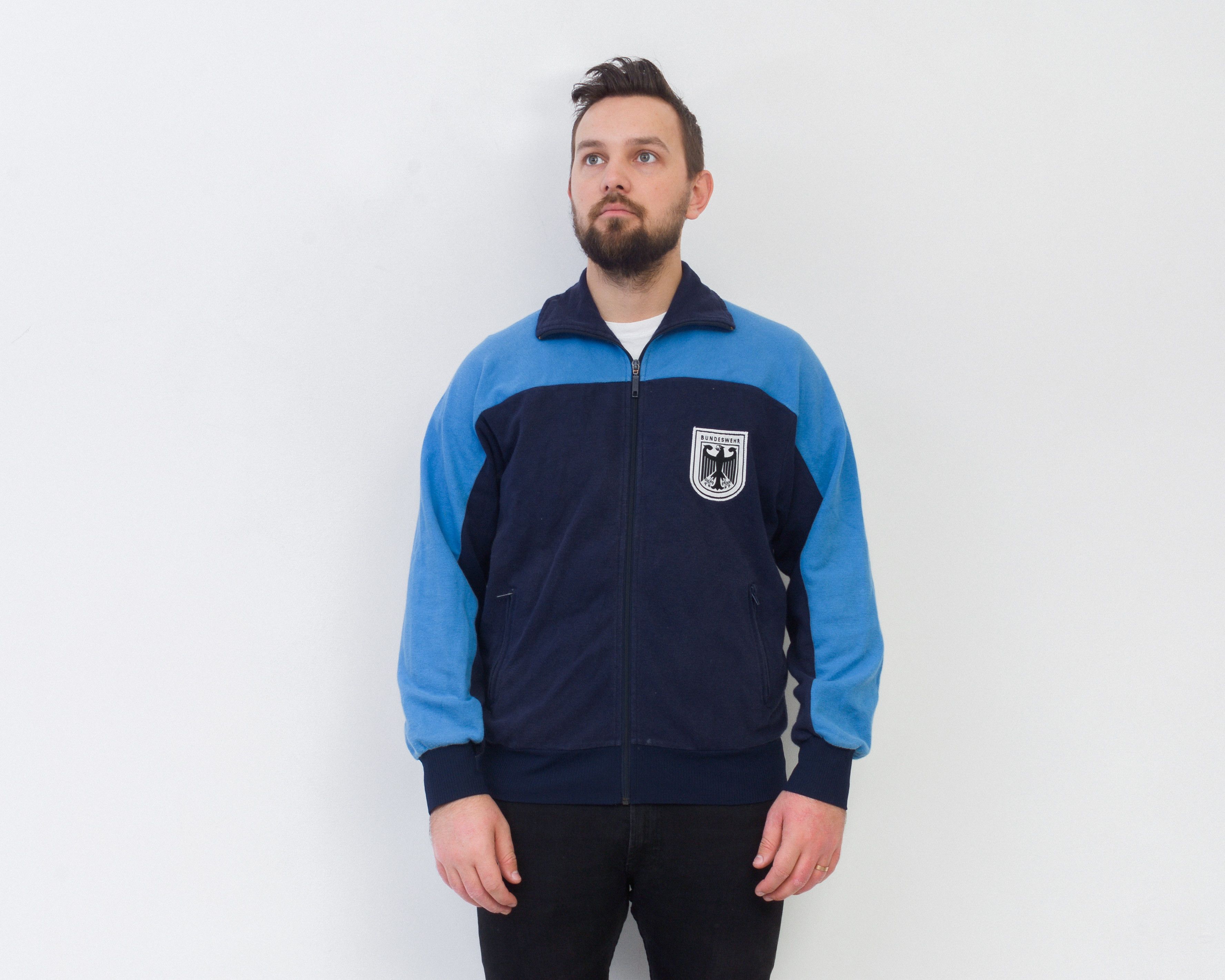 Vintage German Surplus 80s UK 42 Tracksuit EU 52 Jacket Military | Grailed