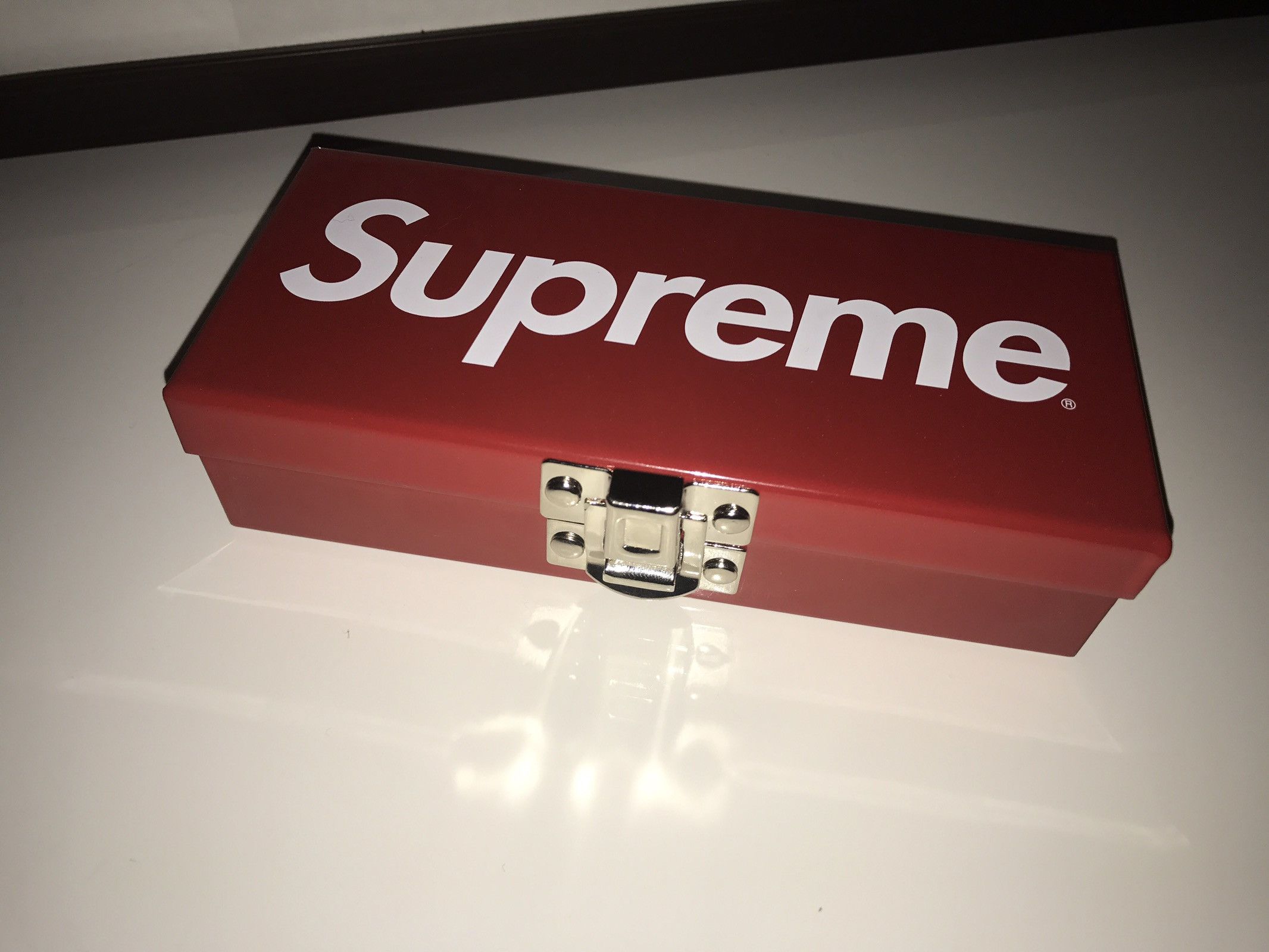 Supreme Small Metal Storage Box | Grailed