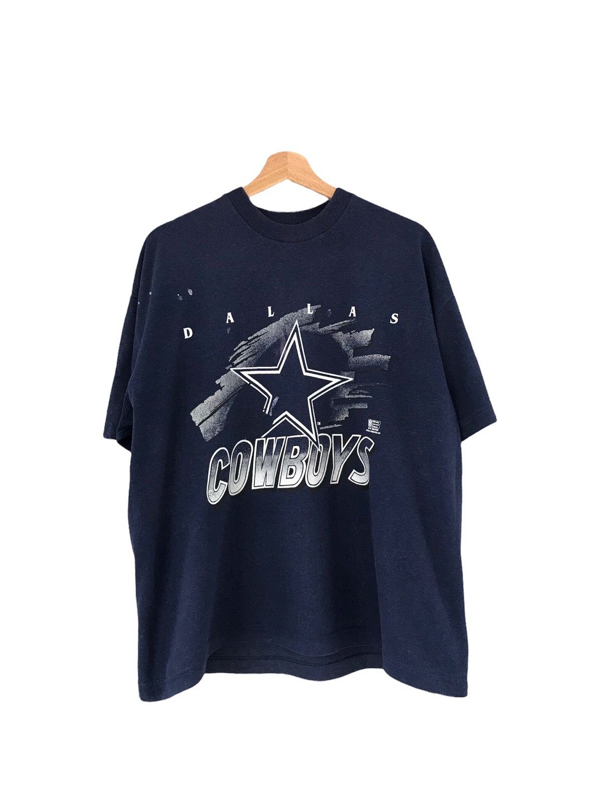 1990x Clothing × NFL × Vintage 1995 NFL Dallas Cowboys Logo Tee Shirt ...