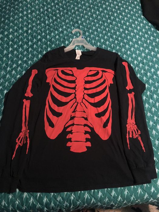 AWGE Playboi Carti Skeleton Tour LS | Grailed