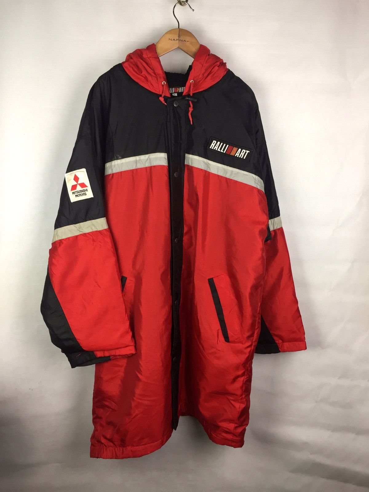 Vintage Ralliart Mitsubishi racing rally and dirt race long jacket ...