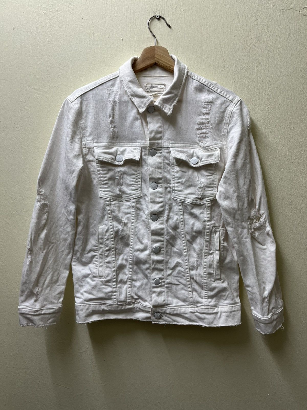 Current Elliott × Designer × Streetwear CURRENT ELLIOTT Distressed ...