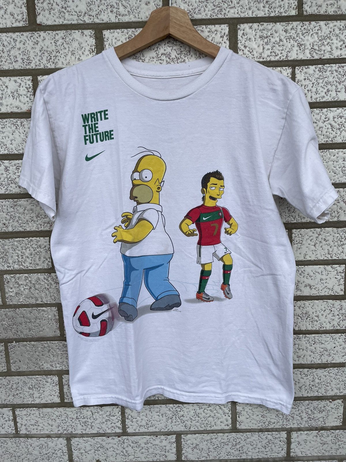 Nike × The Simpsons × Vintage Vintage Nike Cristiano Ronaldo Homer ...