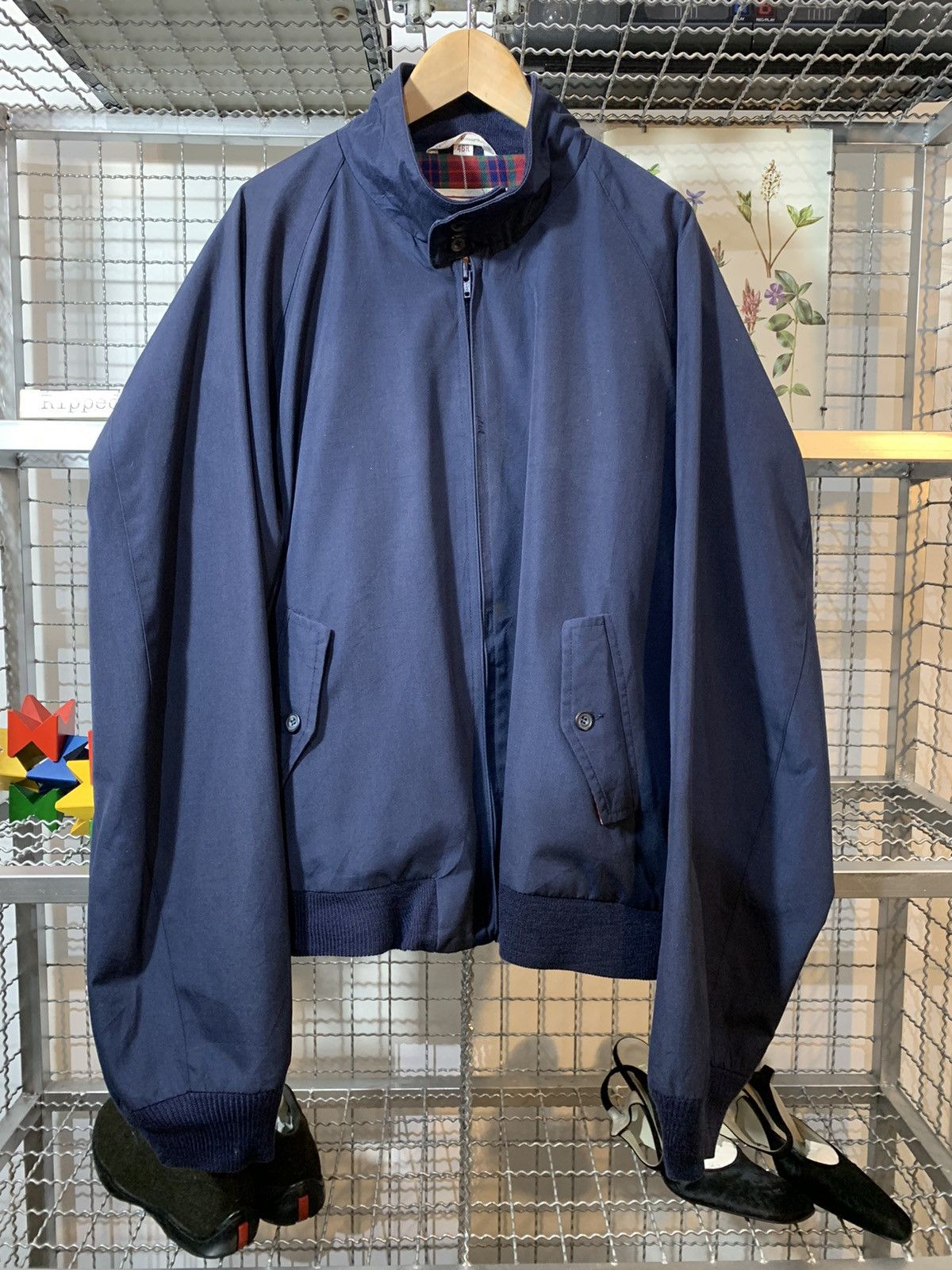 Baracuta Baracuta navy blue jacket | Grailed