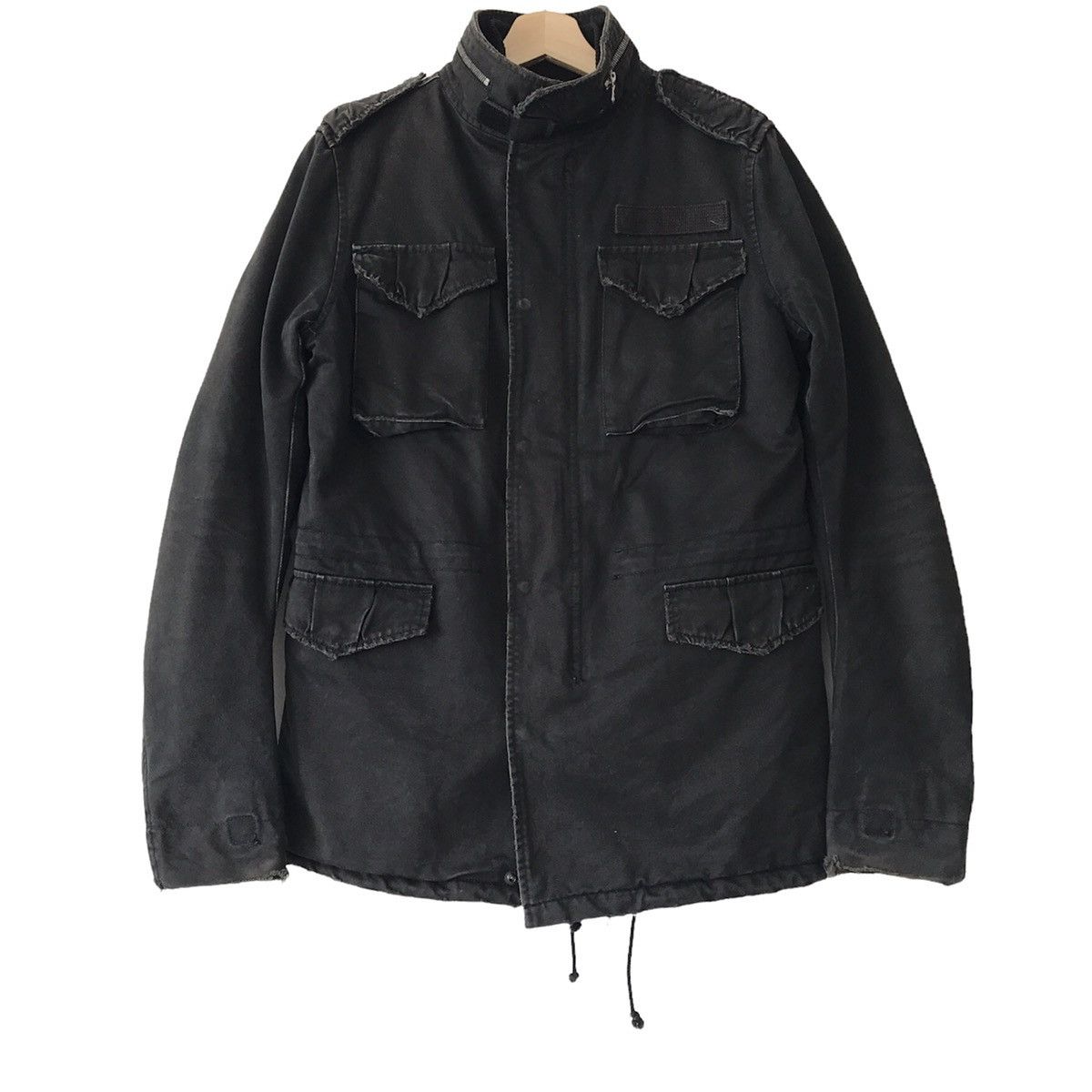 Vintage Authentic Vintage Military Heavy Utility Deck Jacket Riri | Grailed