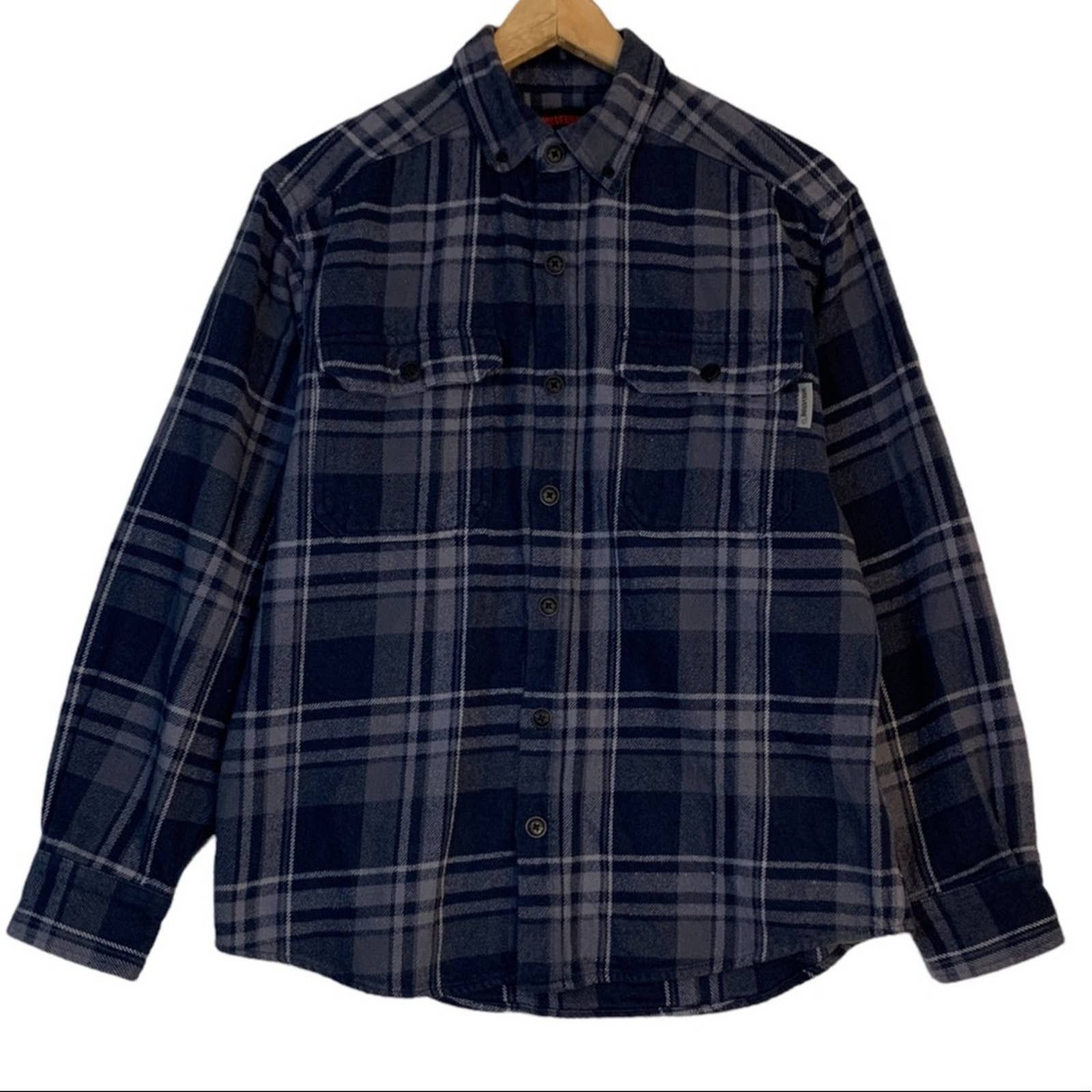 Wolverine Wolverine Glacier Heavyweight Long Sleeve Flannel Shirt | Grailed