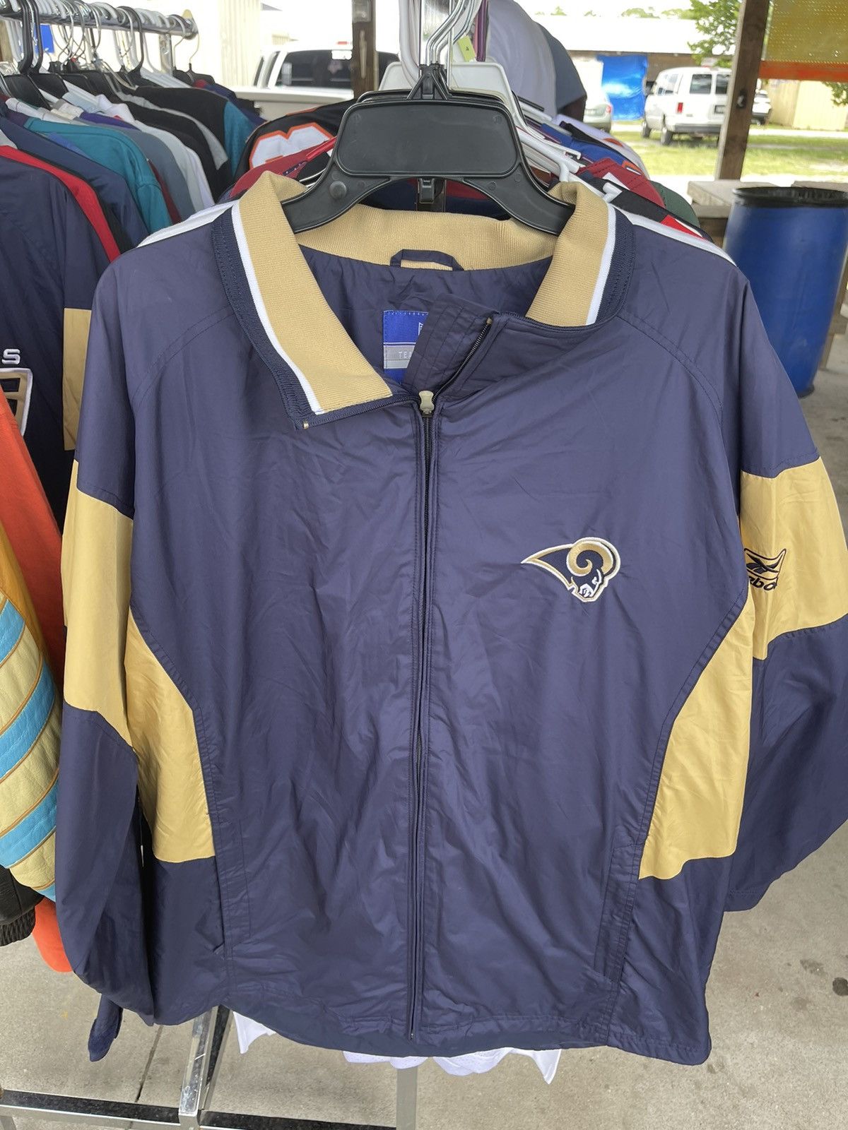 Vintage Vintage St. Louis Rams jacket made by Reebok | Grailed