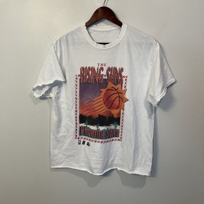 Vintage VTG 90s Starter NBA Phoenix Suns Basketball T-Shirt USA | Grailed Vintage VTG 90s Starter NBA Phoenix Suns Basketball T-Shirt USA | Grailed