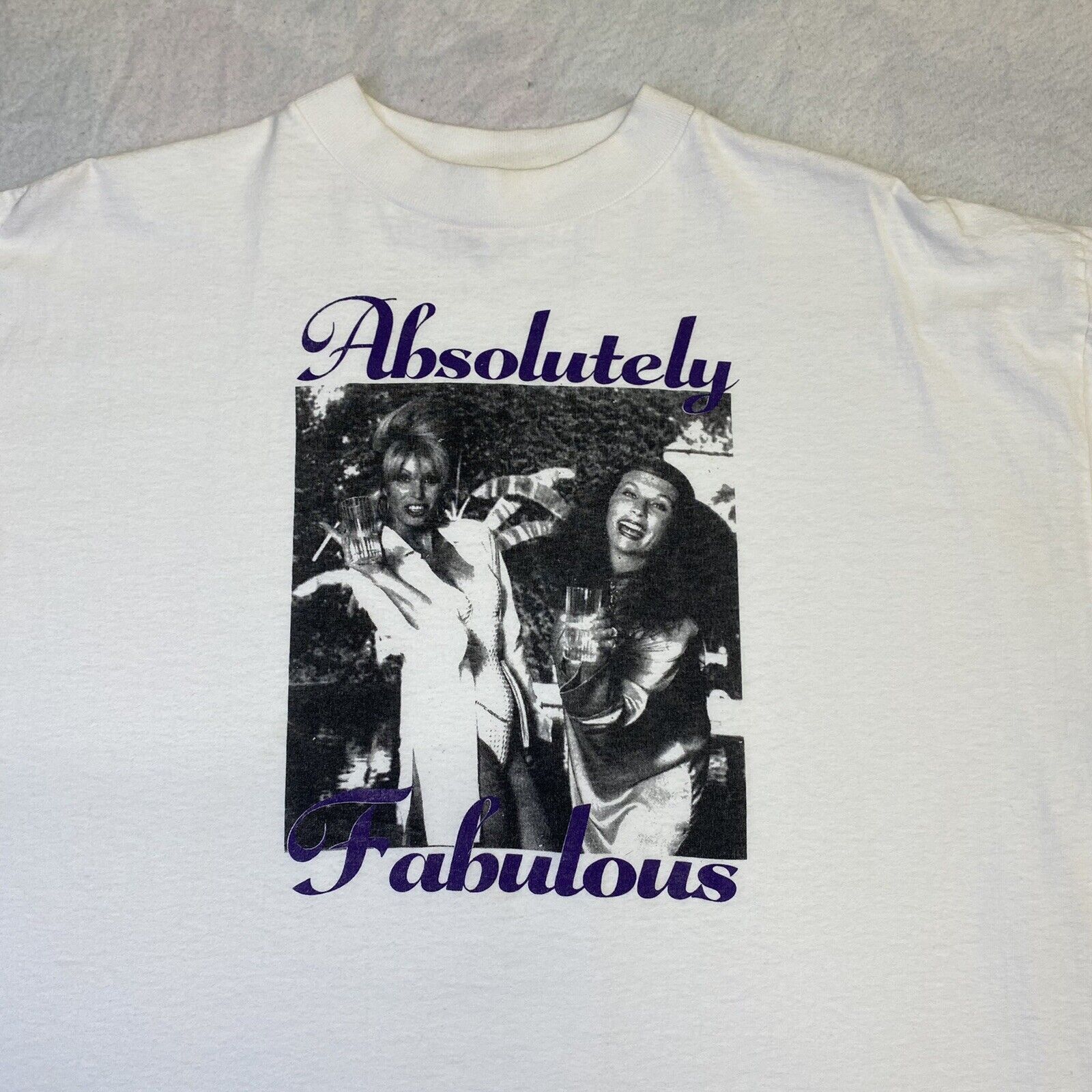 Vintage Vintage Absolutely Fabulous Shirt XL 90s TV Show Promo Graphic ...
