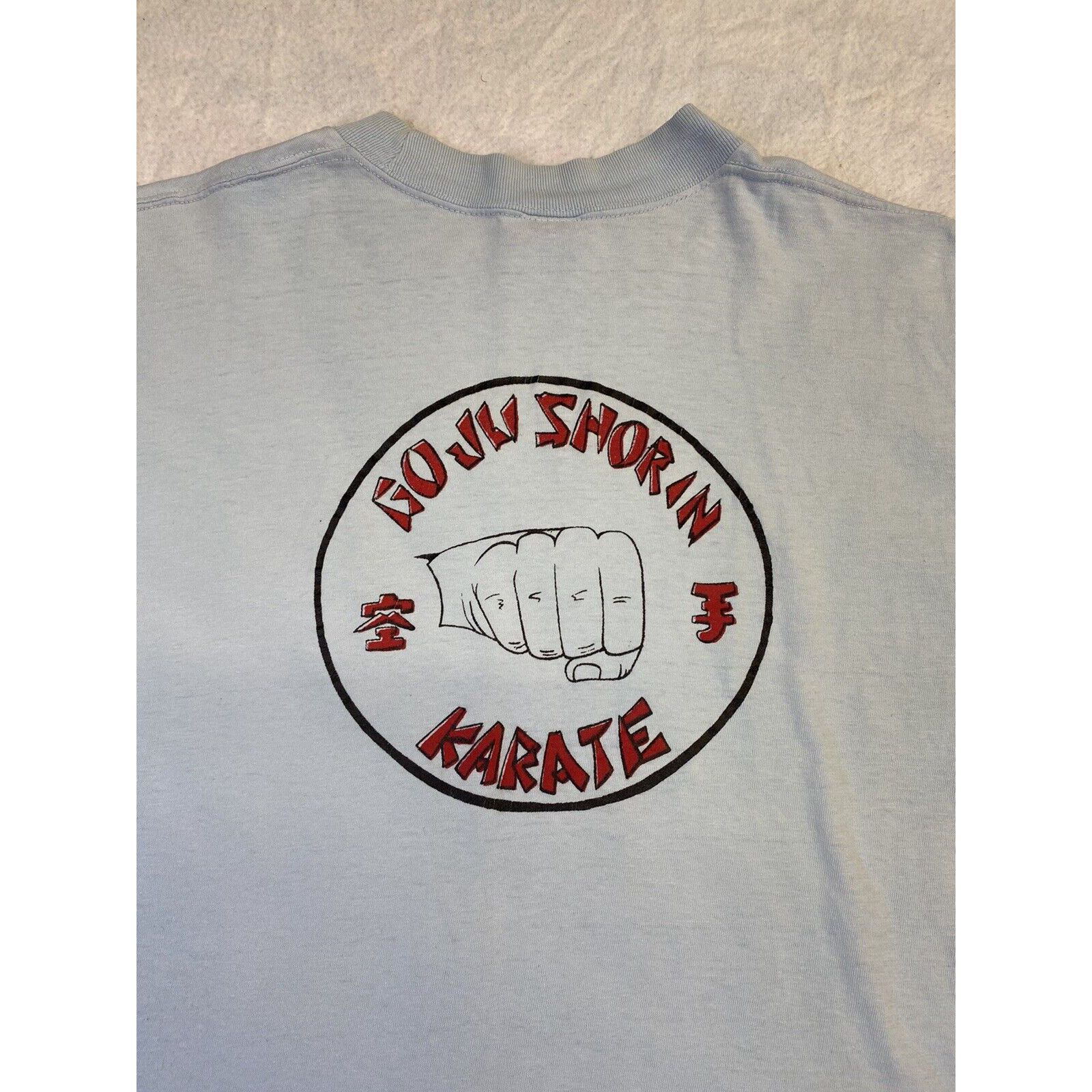 Vintage Vintage 70s Karate Shirt Vikki Morrow Seka XL Goju Shorin Blue ...