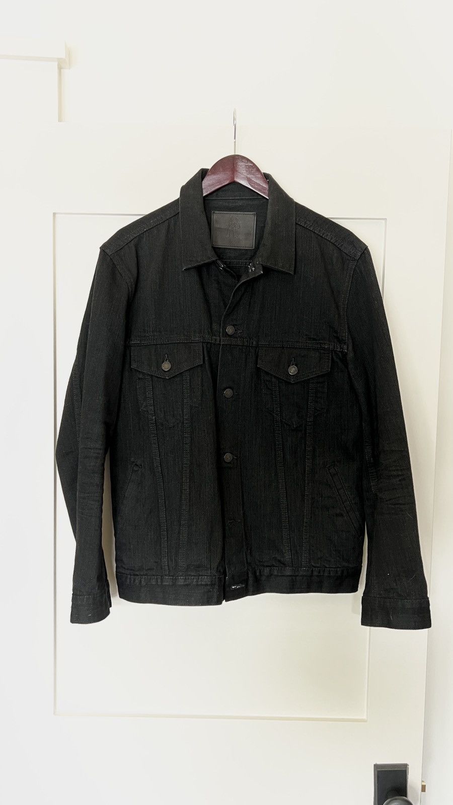 Pure Blue Japan Pure Blue Japan Type 3 Black Denim Jacket | Grailed