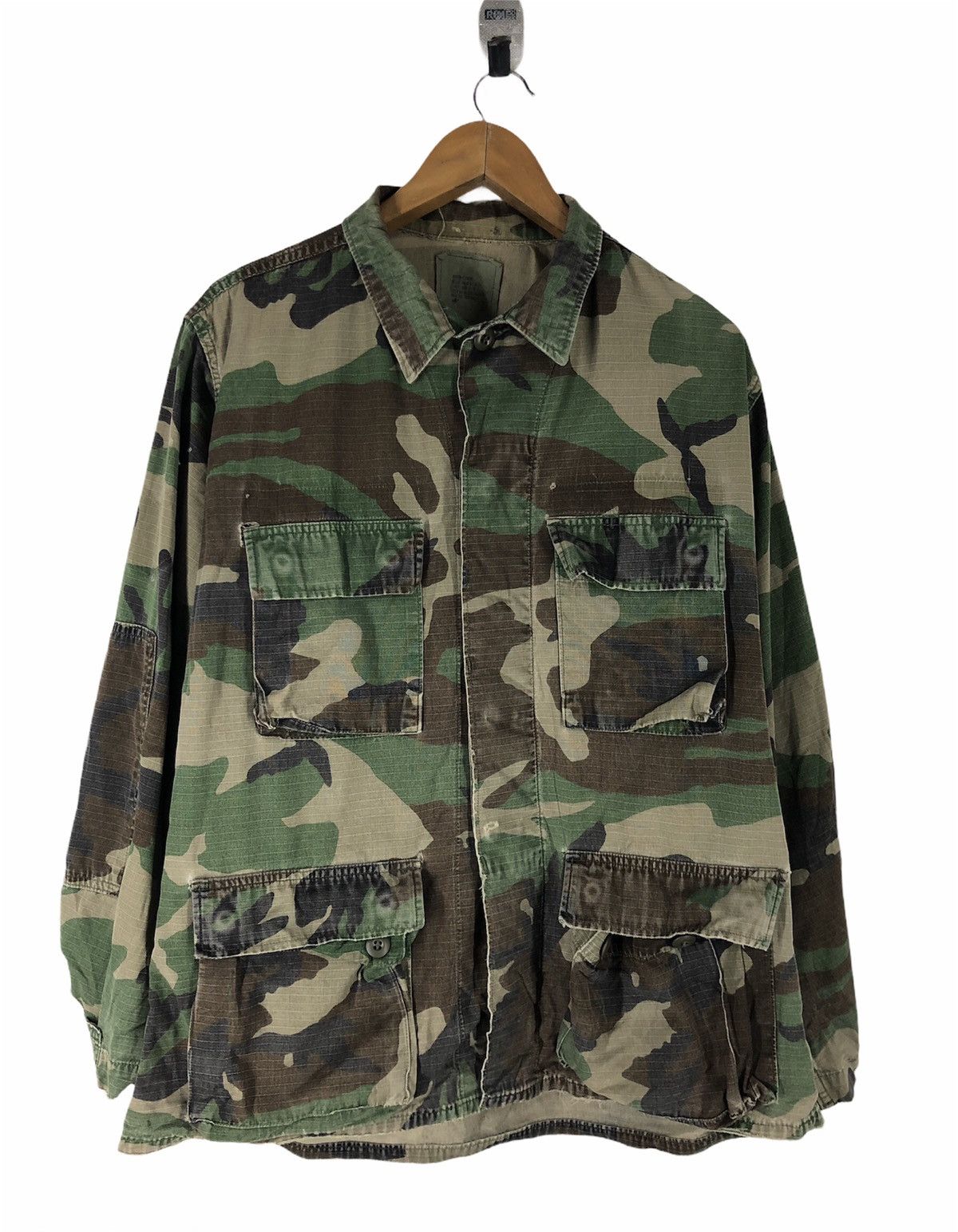 Camo × Military Vintage Military Camo Jacket | Grailed