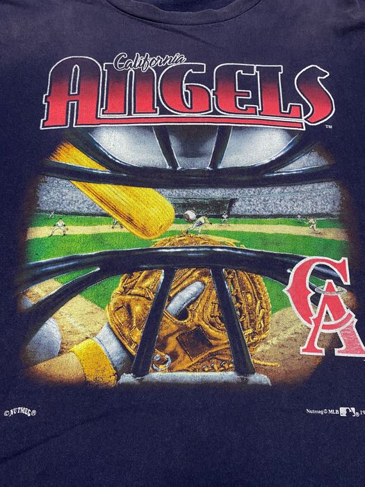 Vintage Vintage MLB 1995 California Angels Team T-Shirt | Grailed