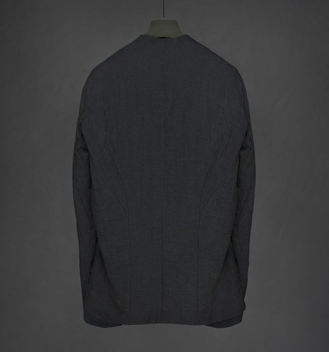 Devoa ANATOMICAL LINEN TEXTURED BLAZER | Grailed