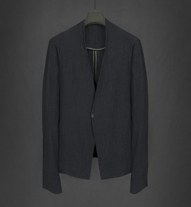 Devoa ANATOMICAL LINEN TEXTURED BLAZER | Grailed