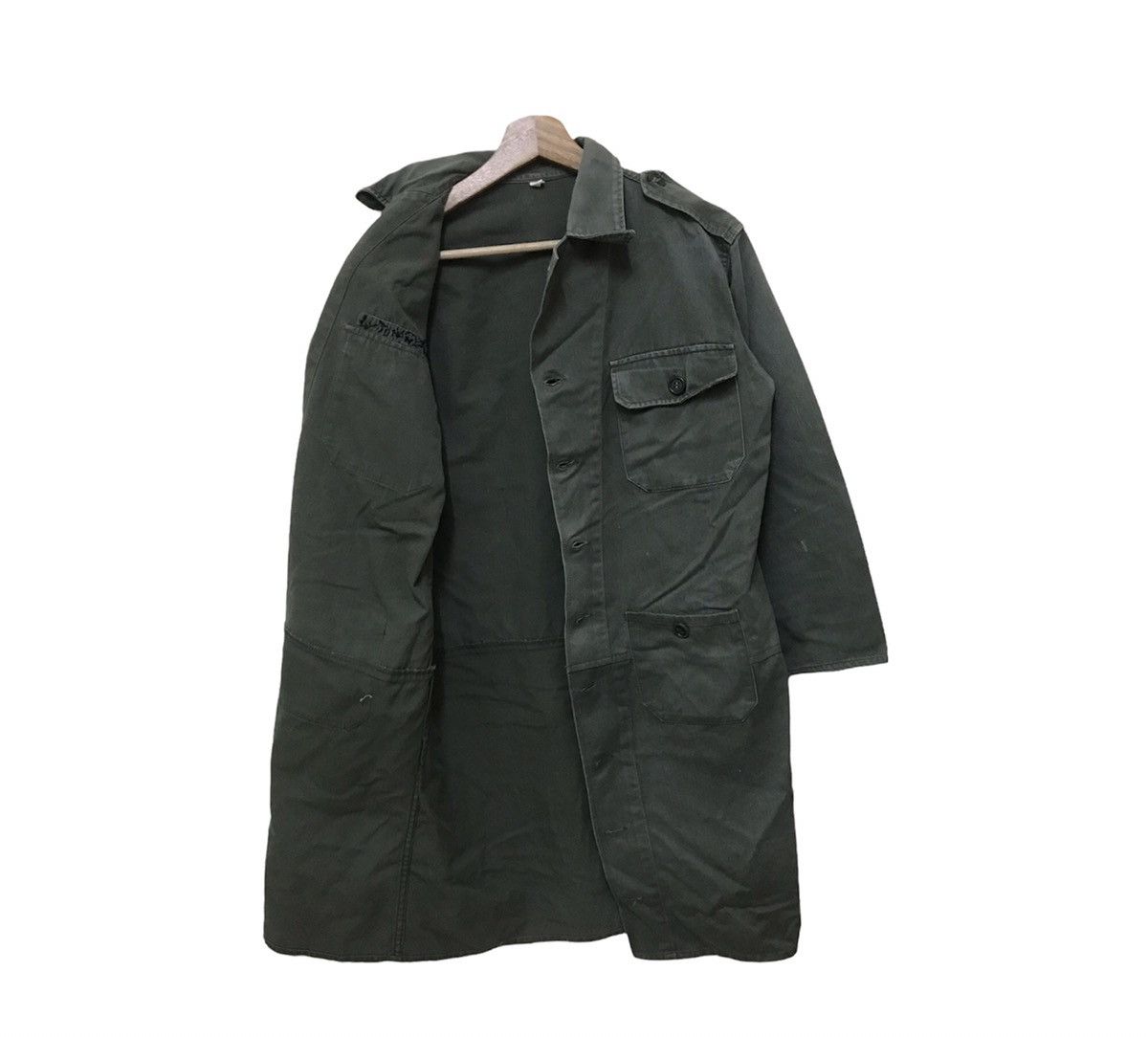 Vintage Vintage Military Button Long Jacket | Grailed