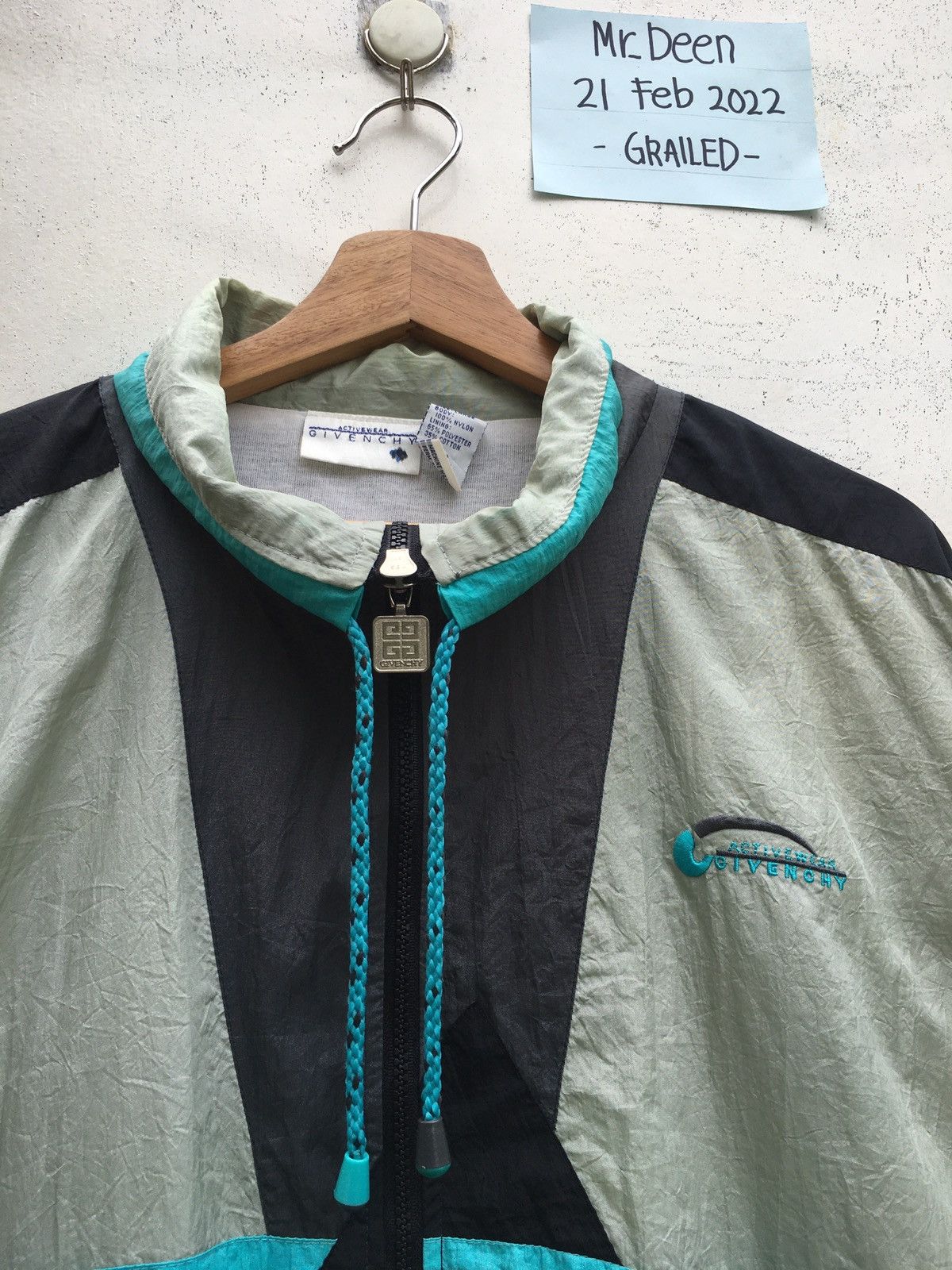 Givenchy Rare Vintage Givenchy Windbreaker / Raincoat | Grailed