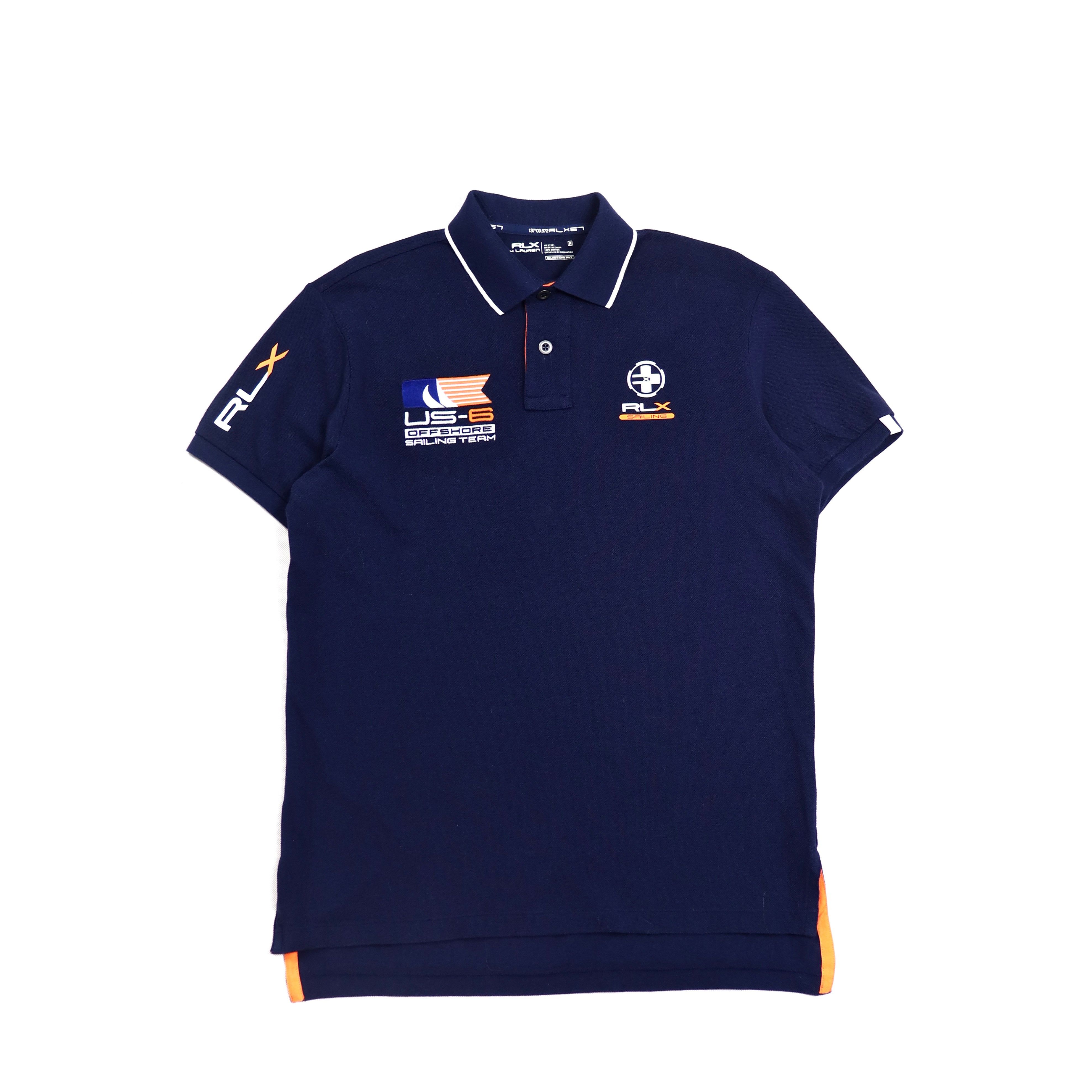 Made In Usa × Polo Ralph Lauren × Vintage Polo RLX Logo Polo T-Shirt ...
