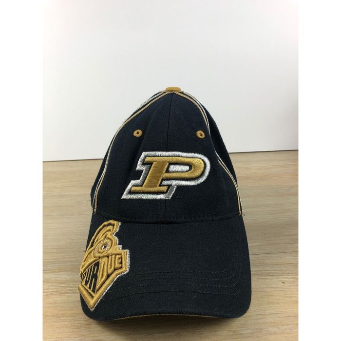 Other Purdue Boilermakers NCAA Black One Size Fits All Cap Hat | Grailed
