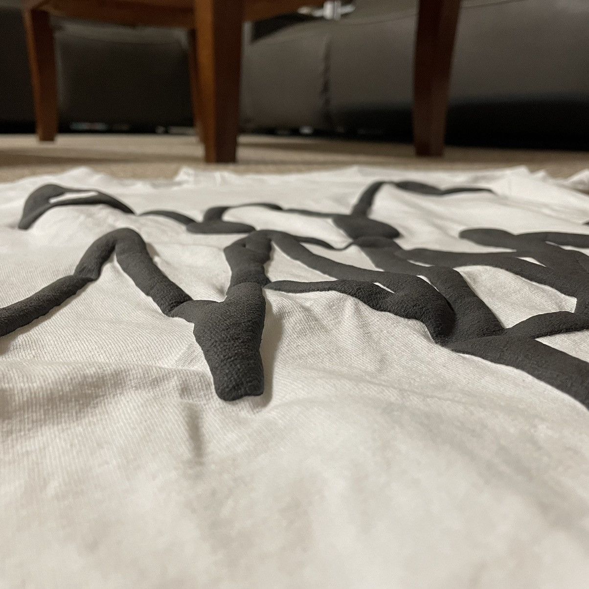 Asspizza Jumbo Puff Print Shirt | Grailed