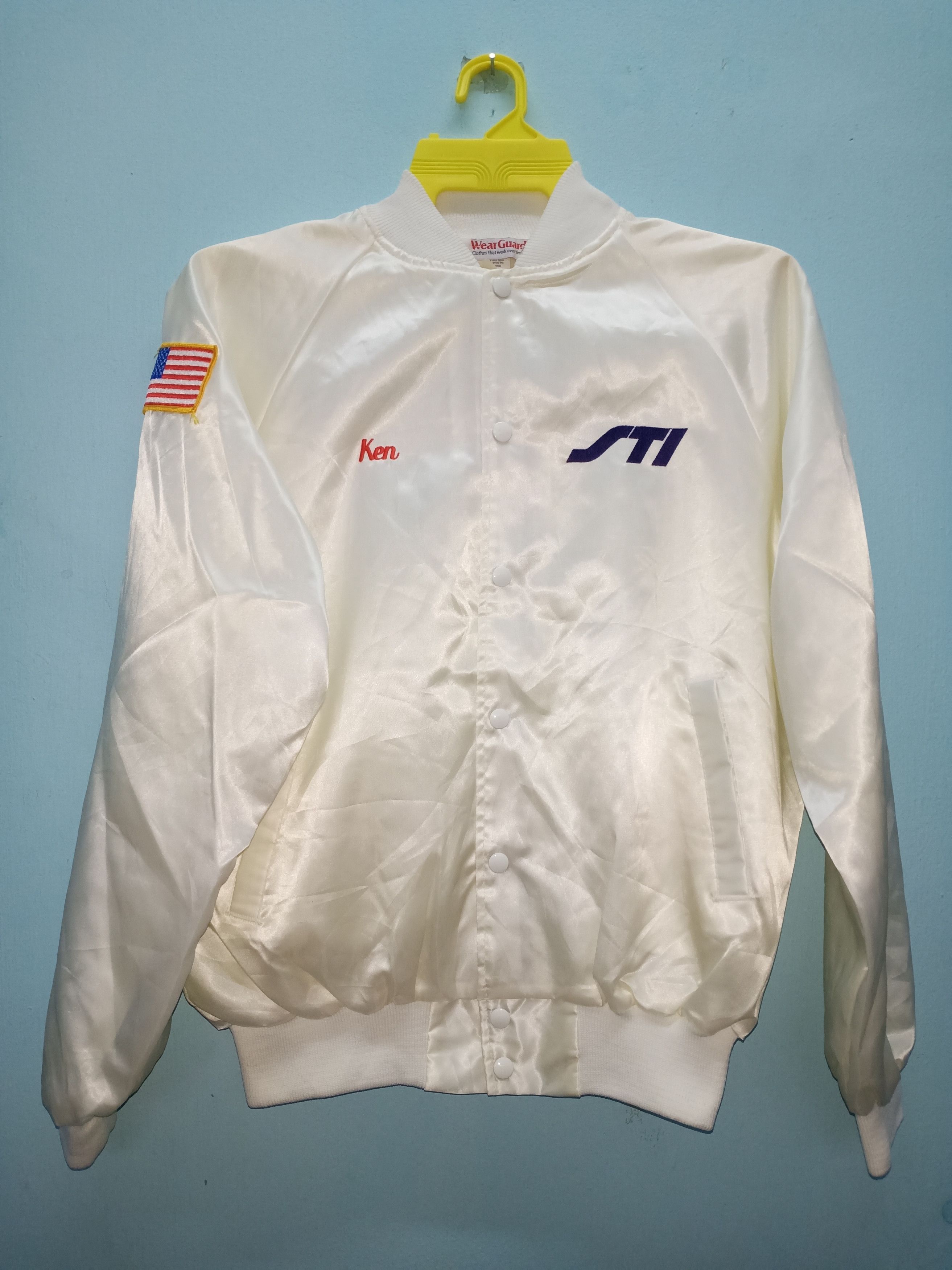 Bomber Jacket × Varsity Jacket × Vintage VINTAGE STI GREENSBURG U.S.A ...