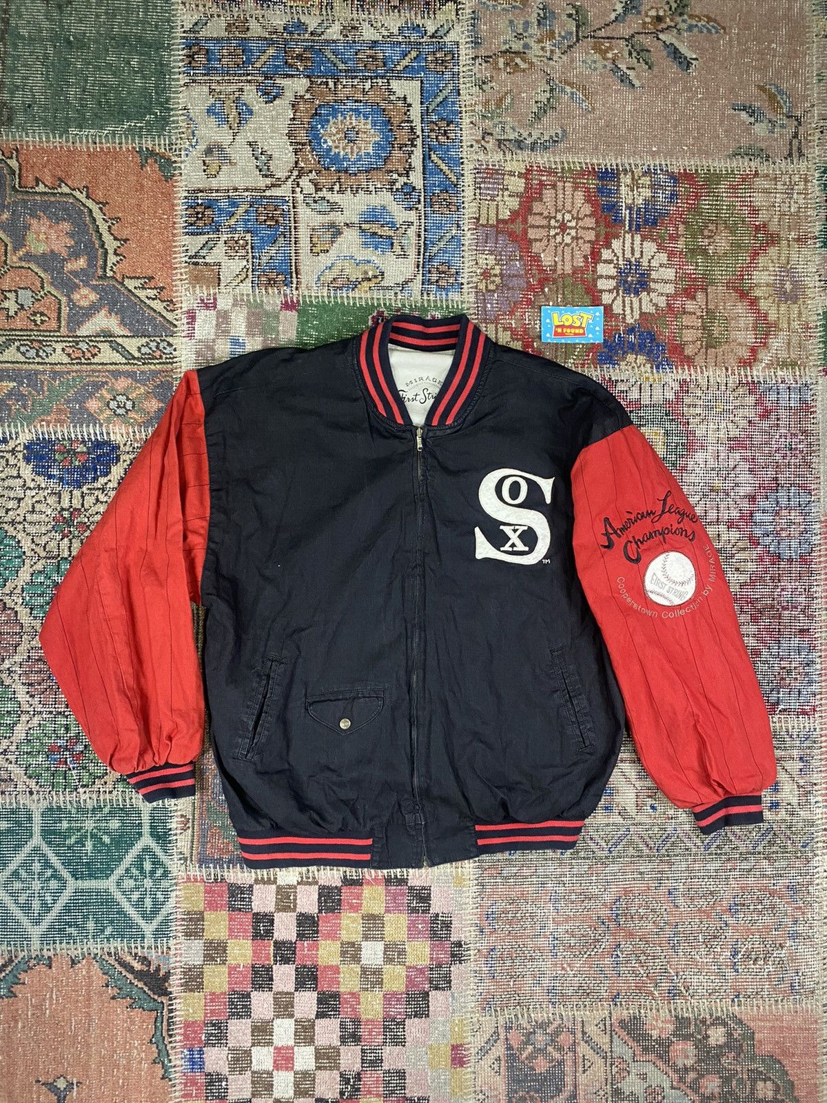 Vintage ‘90s Vintage Mirage 1919 Hall Of Fame Sox Reversible Jacket ...