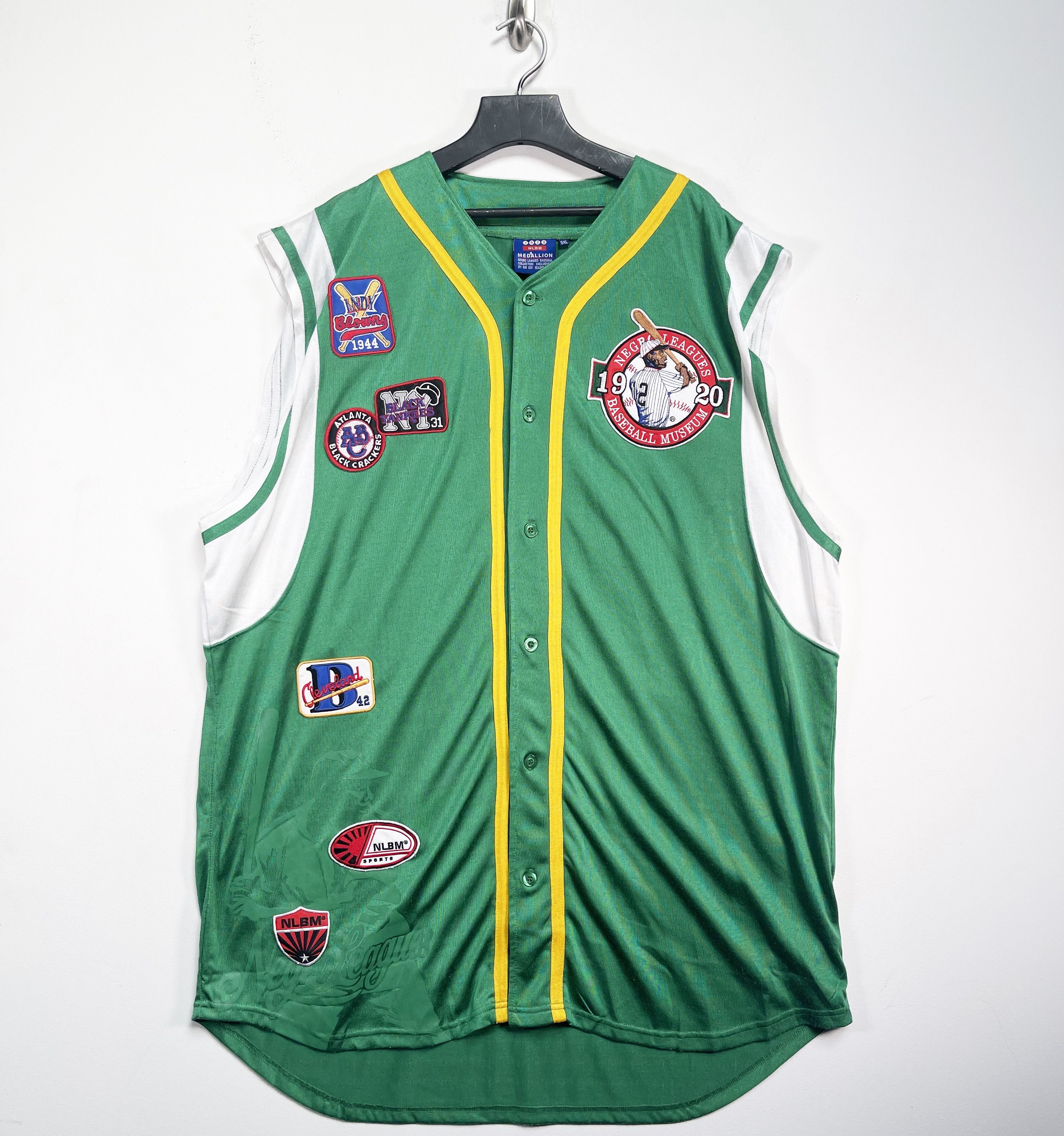 Streetwear Rare Vintage Negro League Big Patched Jersey | Grailed