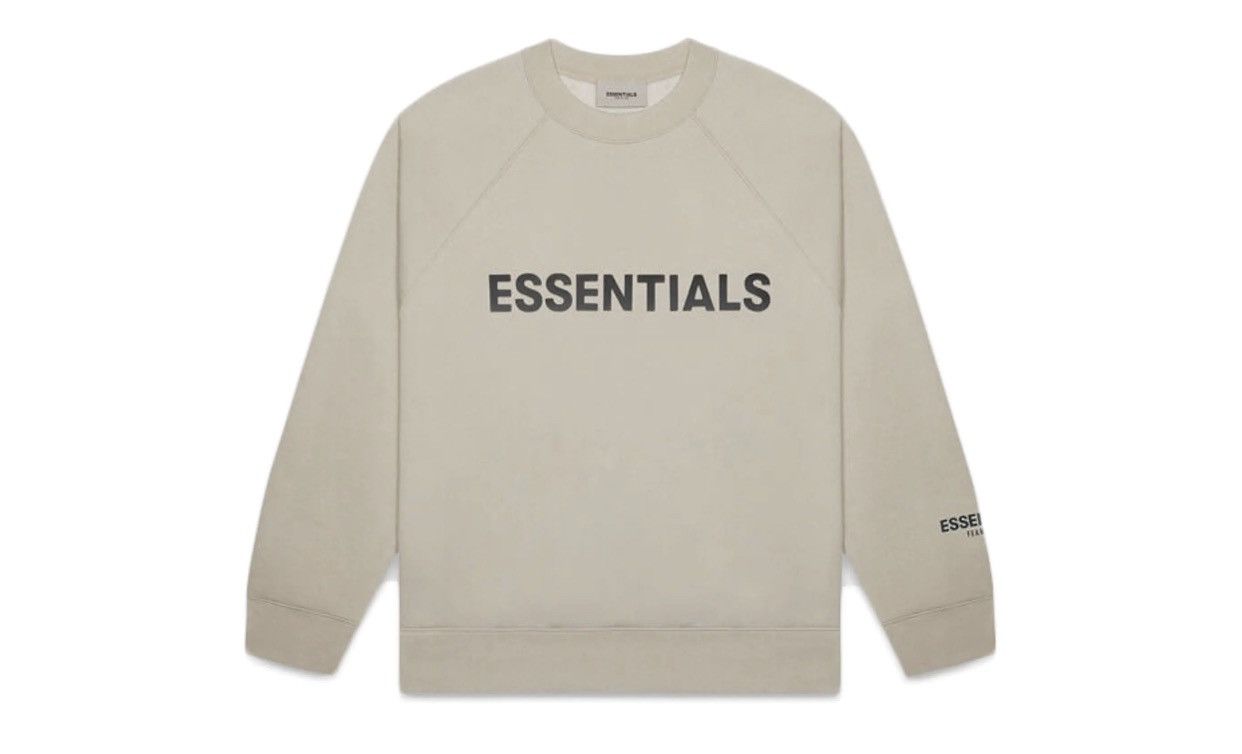 Fear of God FOG ESSENTIALS - Crewneck Applique Logo | Grailed