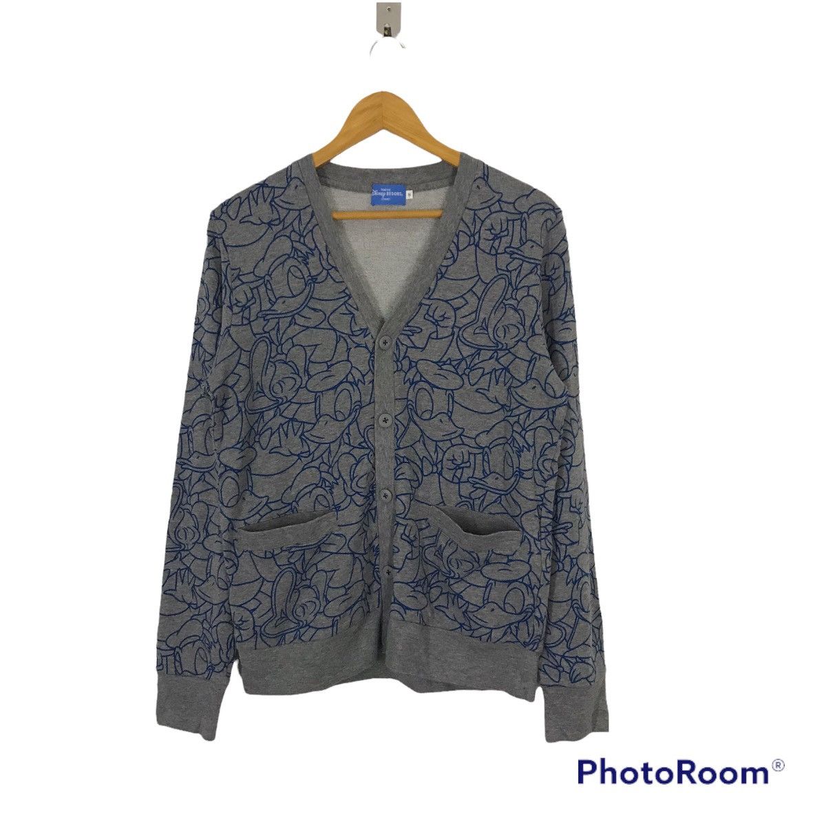 Cardigan × Disney Disney Movie overprint Duck Disney Cardigan | Grailed