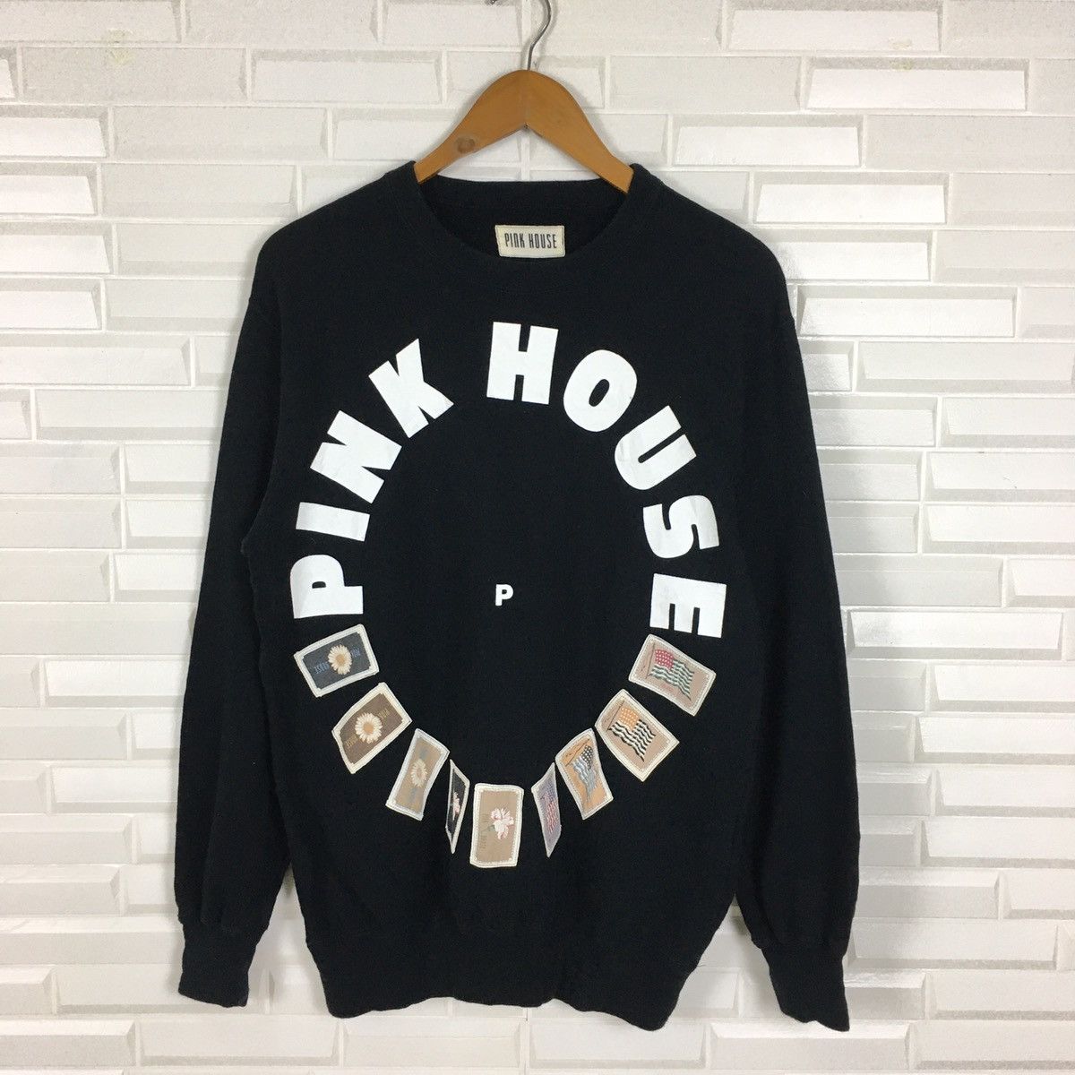 Pink House × Streetwear Pink House Black Jumper | Grailed