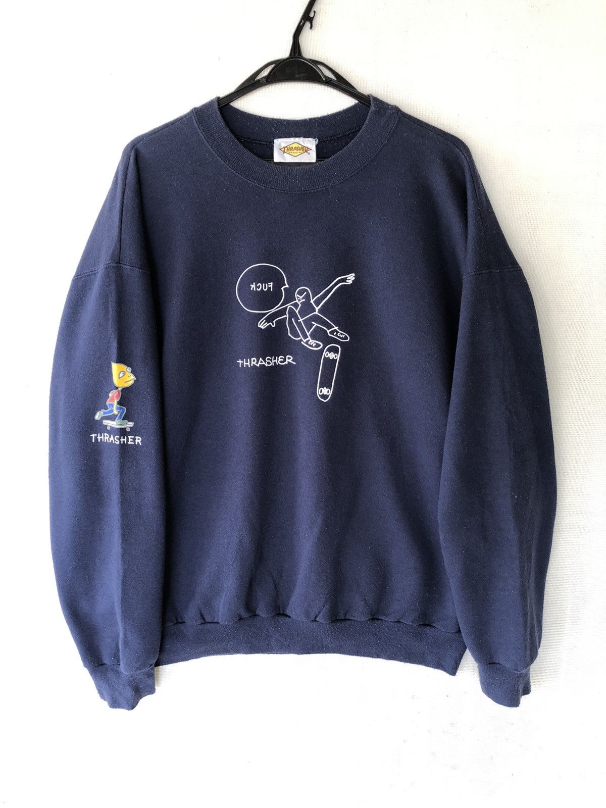 Vintage 🔥VINTAGE THRASHER MEGAZINE FUCK DESIGN SKATE | Grailed