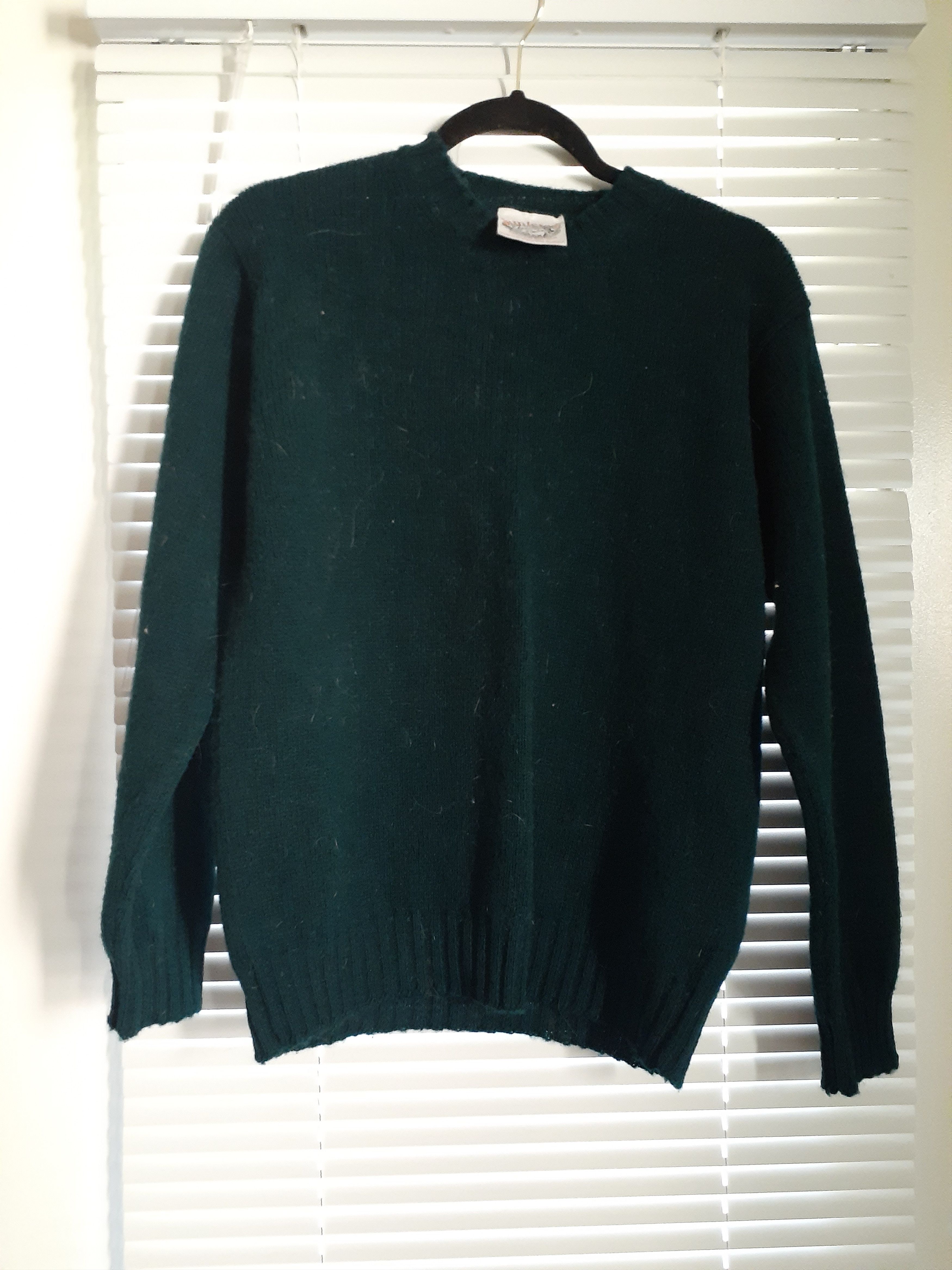 Jamiesons Of Shetland Forest Green Wool Sweater | Grailed