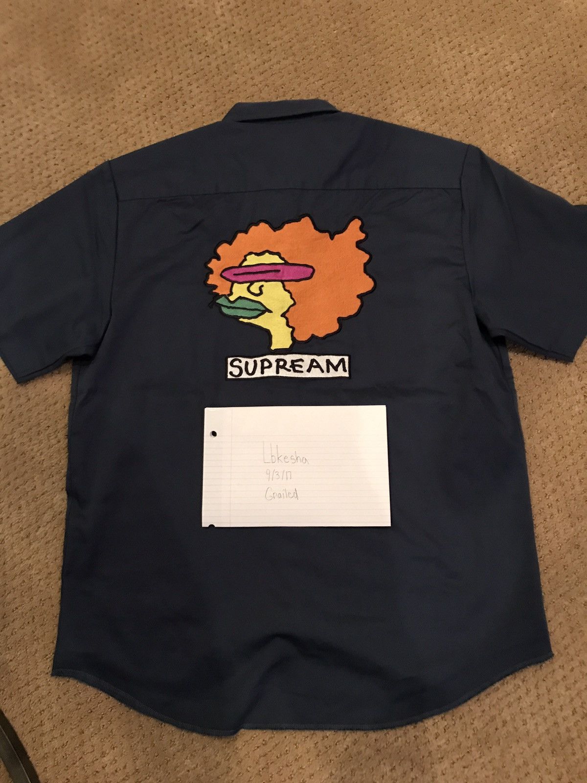 Supreme Gonz Ramm Work Shirt | Grailed