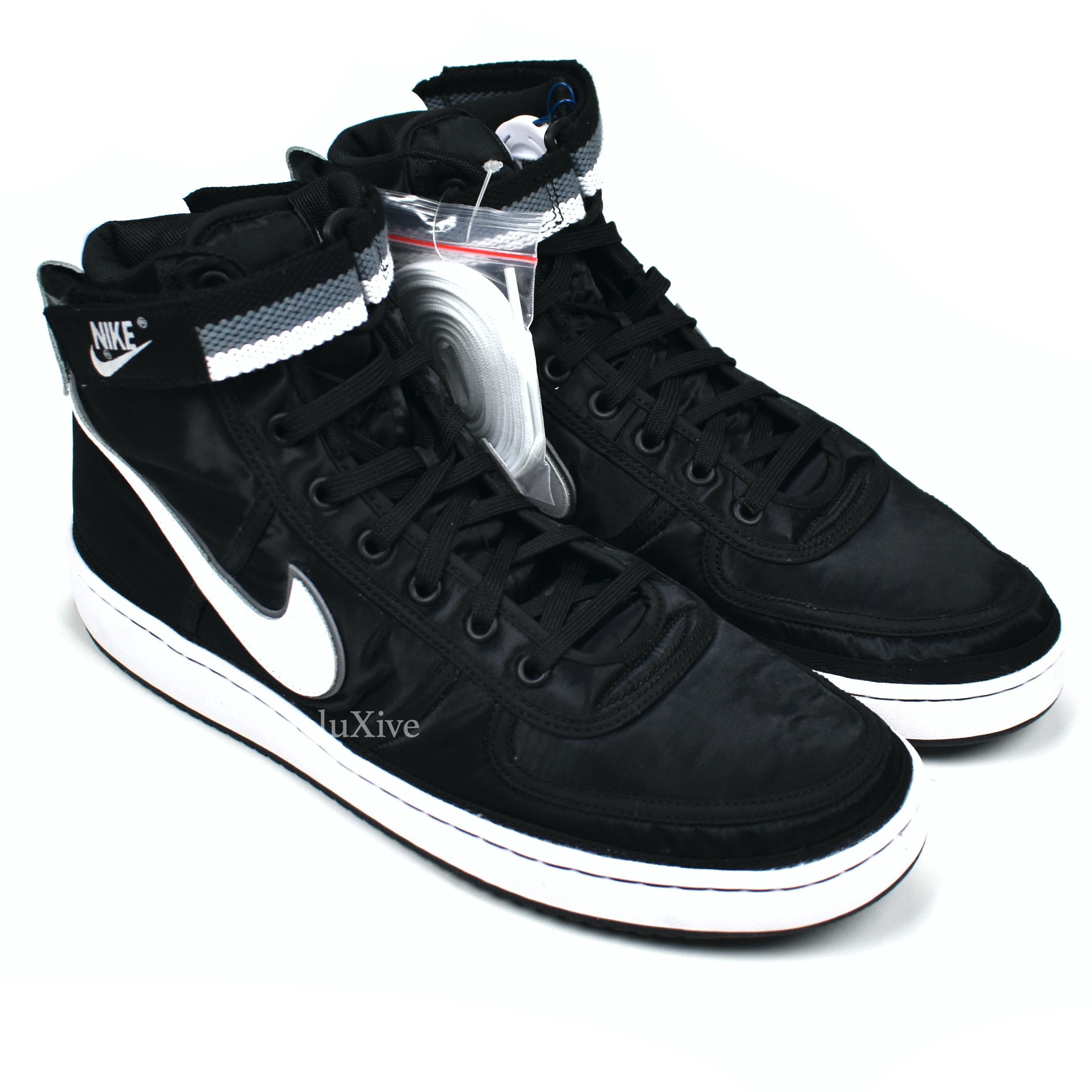 Nike Nike Vandal High Supreme Nylon Black White Gray Terminator | Grailed