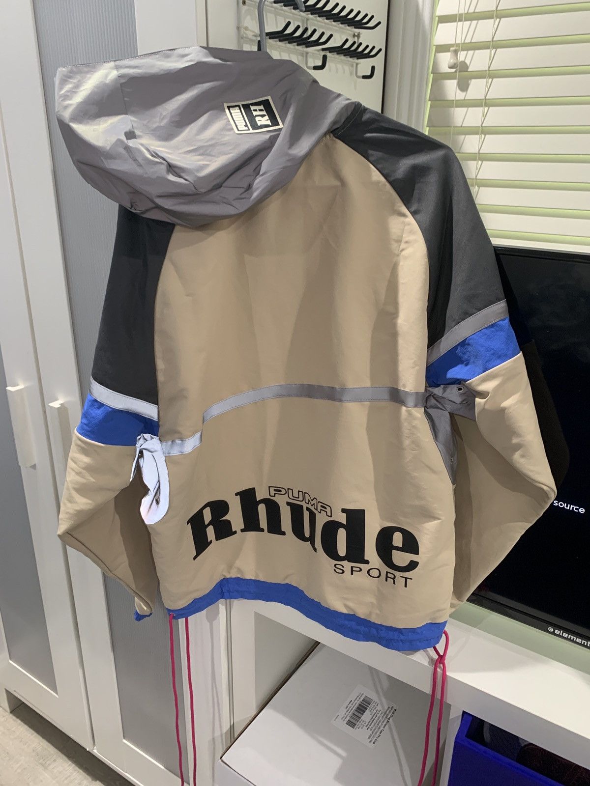 Puma RHUDE x PUMA x Half zip reflective jacket | Grailed