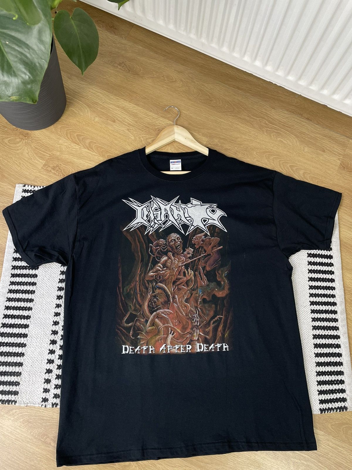 Rock Band × Rock Tees × Streetwear Insanity “death after death” rock t ...