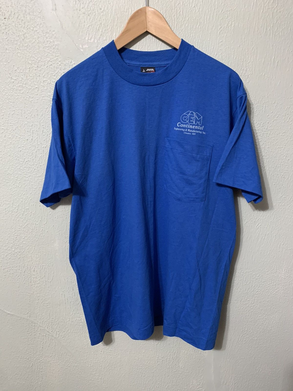 Vintage Vintage CEM Engineering Pocket Tee | Grailed