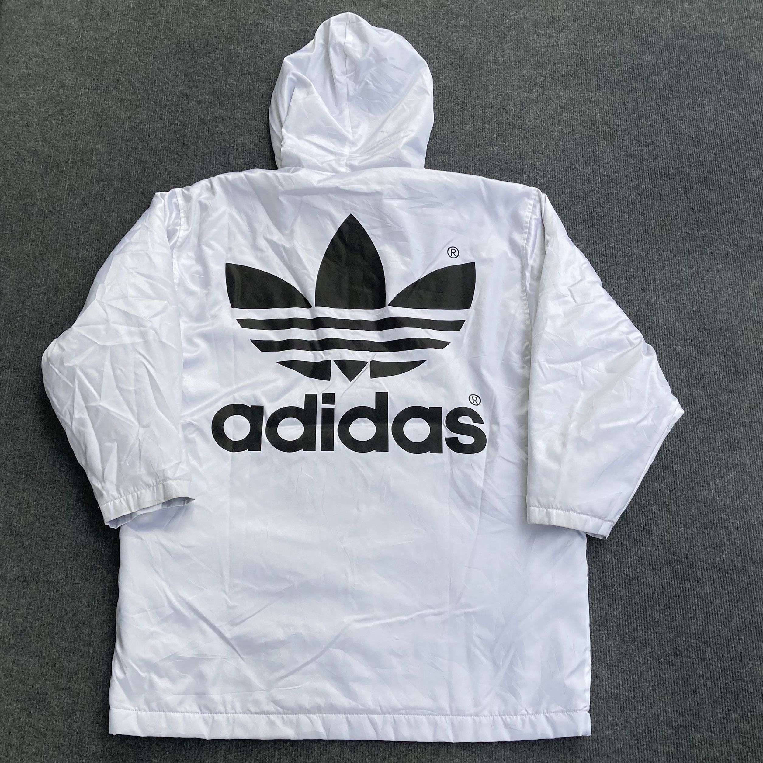 Adidas Adidas Hooded Hip Hop Mods Indie Parka Long Jacket Sweater | Grailed