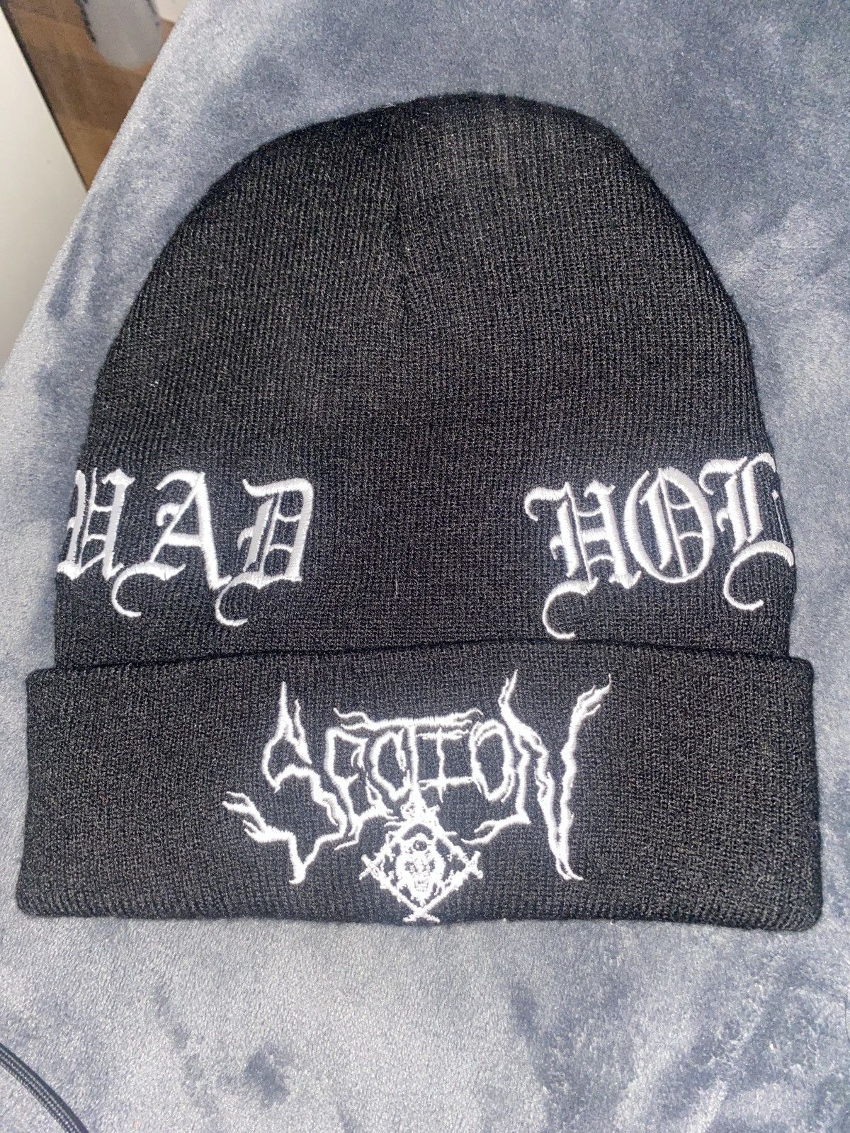 Section 8 × Xavier Wulf / Hollow Squad Collab beanie | Grailed