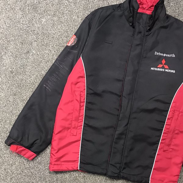 Vintage Vintage Racing Mitsubishi Team quilted Jacket | Grailed
