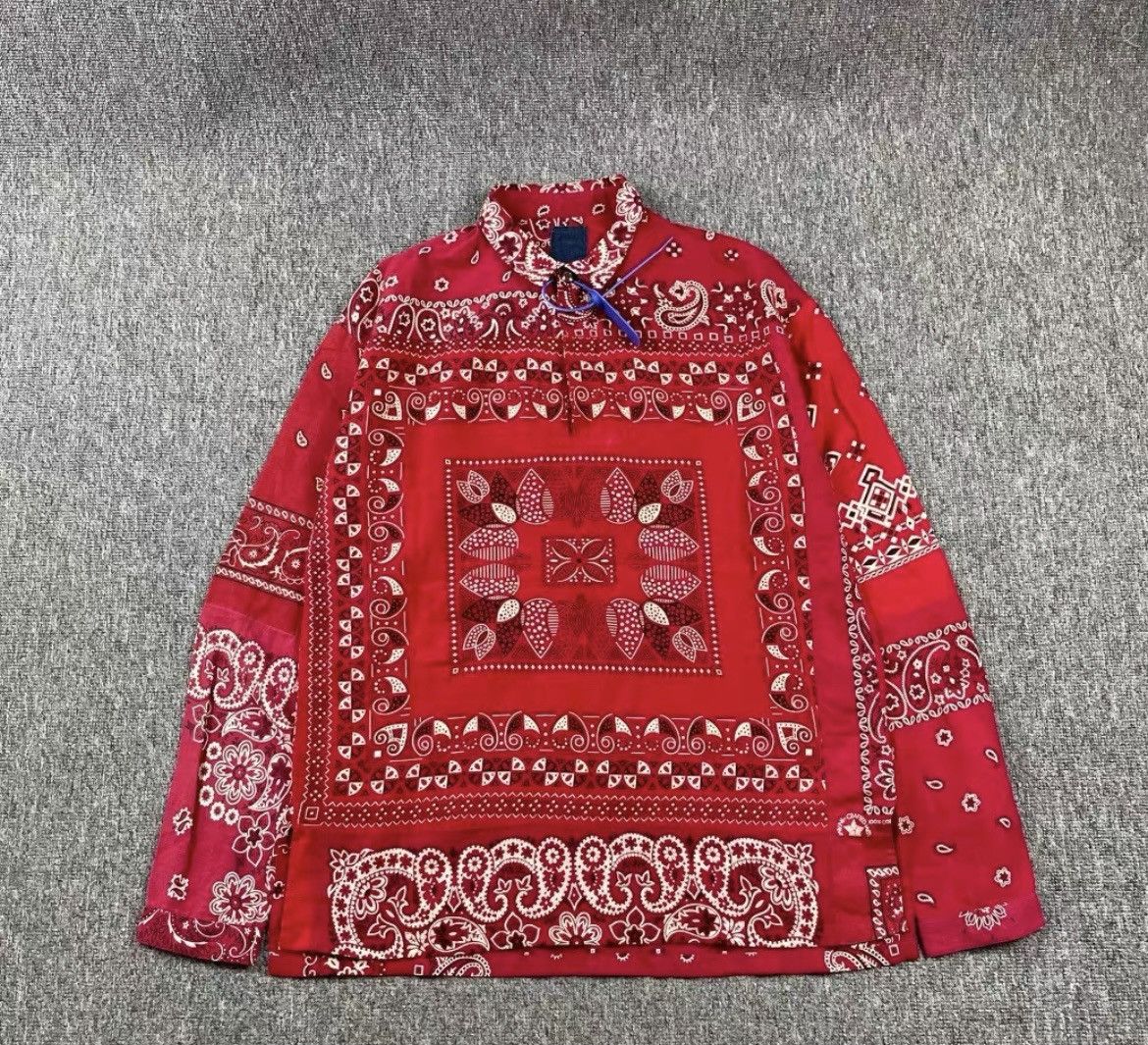 Visvim VISVIM ICT KERCHIEF BORDER TUNIC | Grailed
