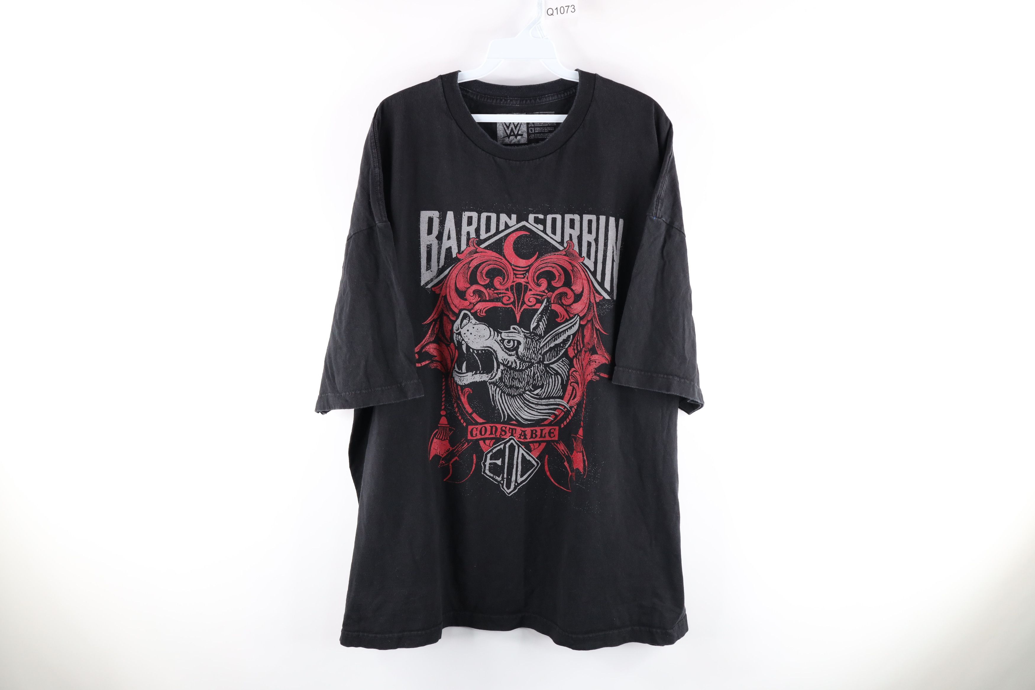 Vintage × WWE WWE Baron Corbin Wolf Wrestling Short Sleeve T-Shirt ...